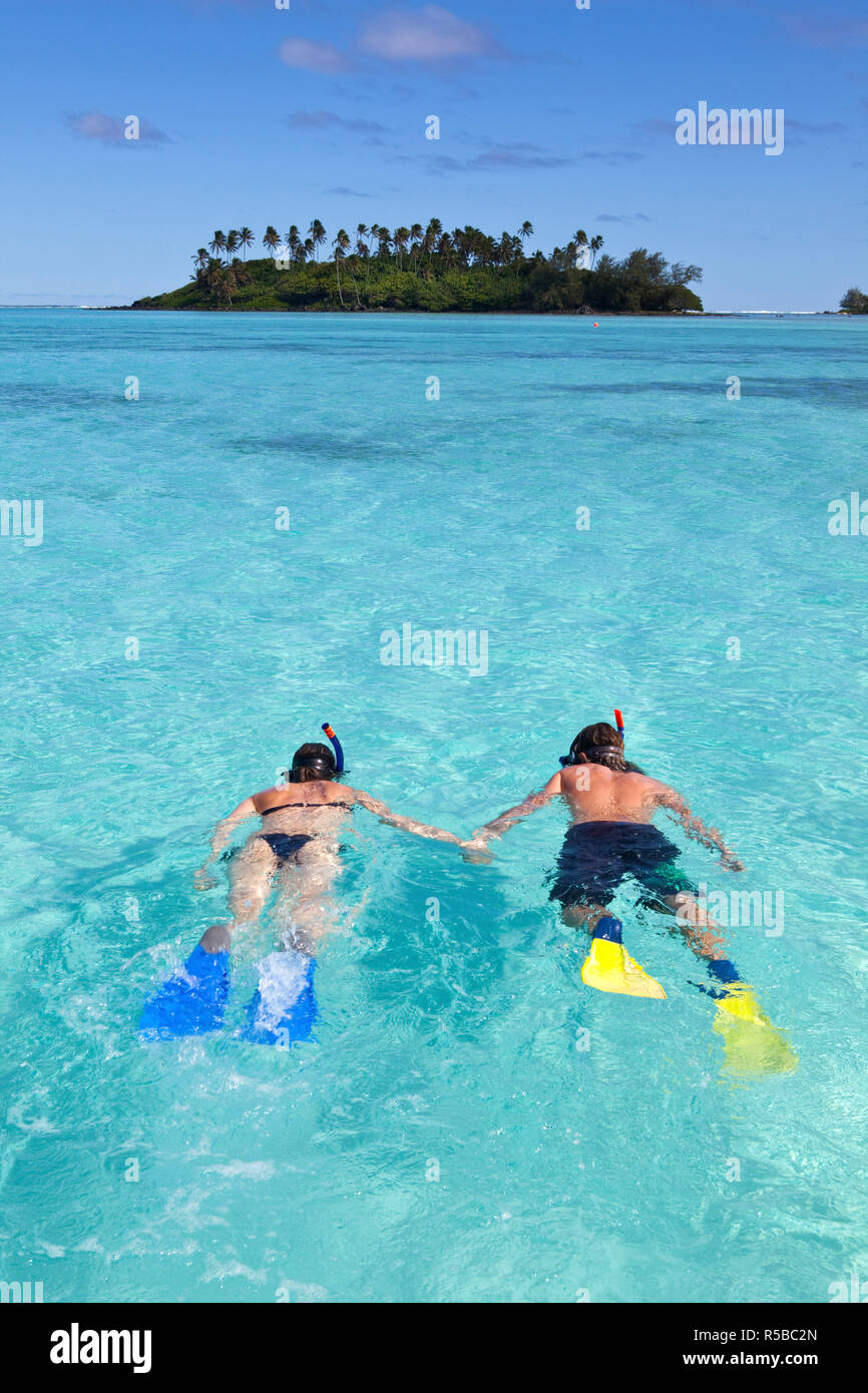 Cook islands snorkeling hi-res stock photography and images - Alamy