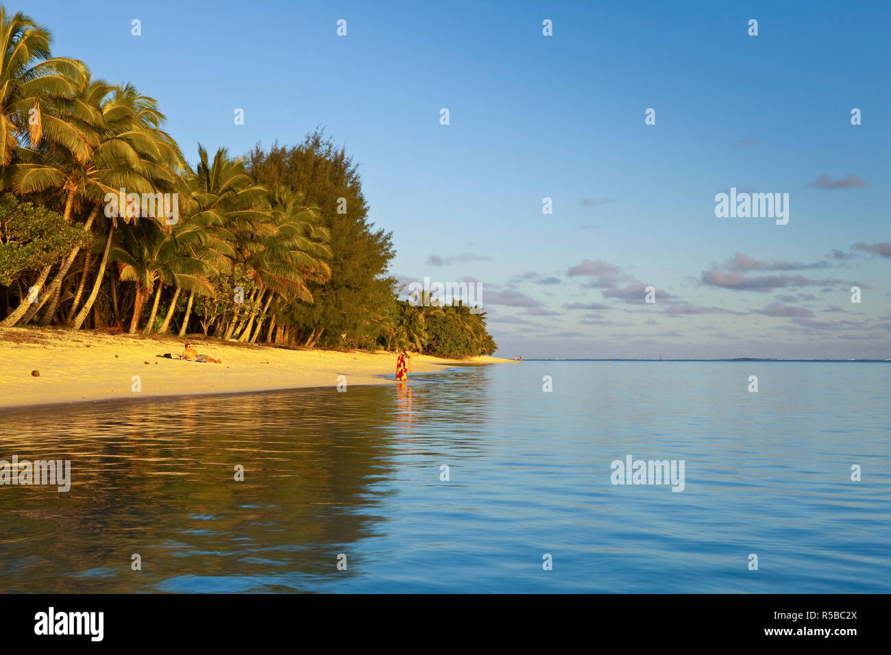 Muri Beach, Rarotonga, Cook Islands, South Pacific Stock Photo - Alamy