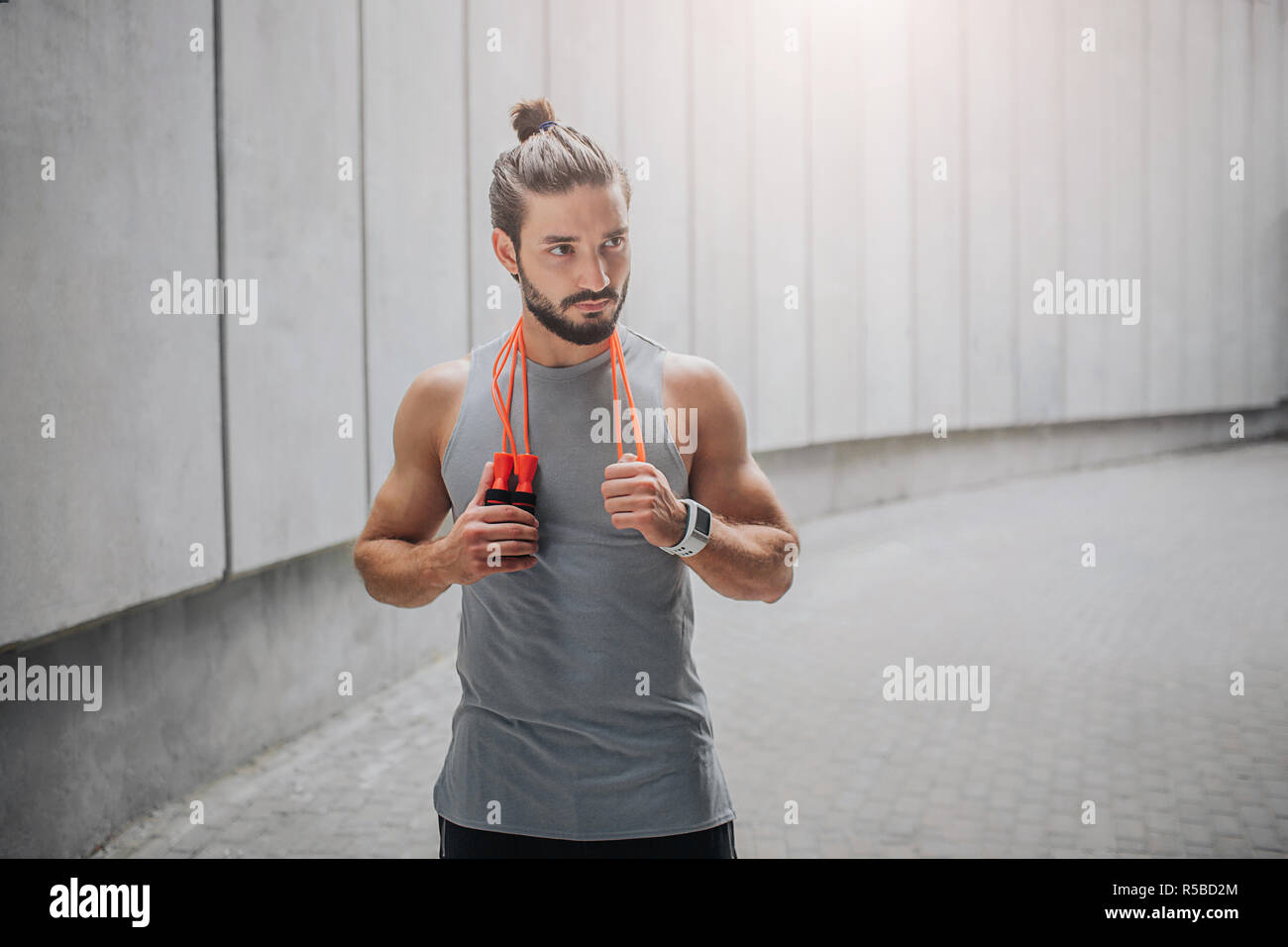 Rope around neck hi-res stock photography and images - Alamy