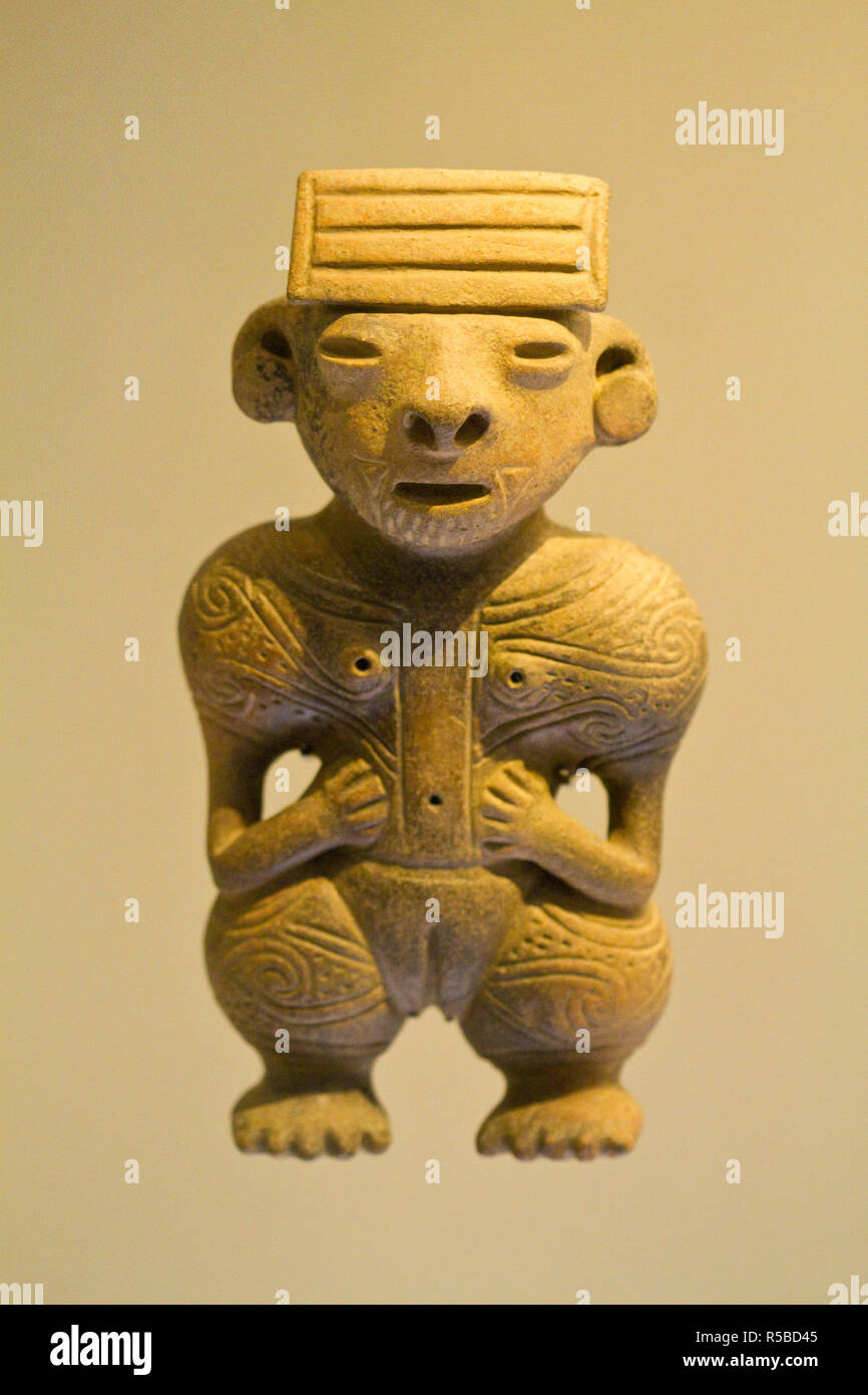 Colombia, Bogota, Gold musuem, Museo Del Oro, Pottery artifact Stock ...
