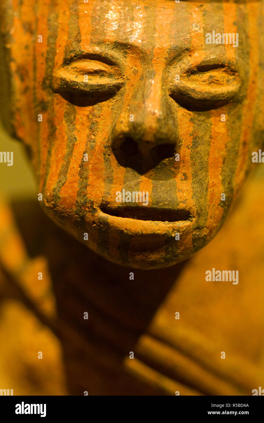 Colombia, Bogota, Gold musuem, Museo Del Oro, Pottery artifact Stock ...