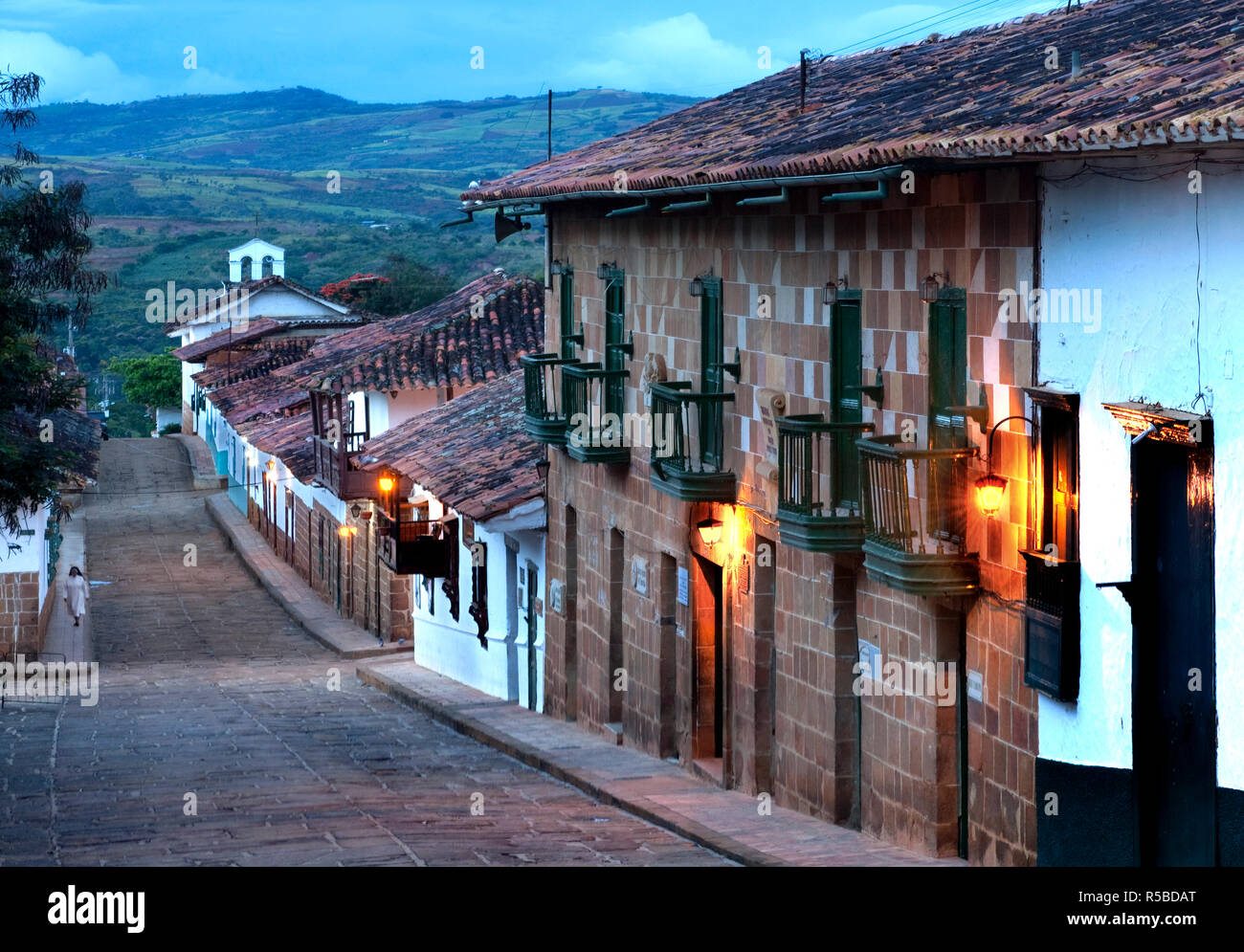 Colombia, Barichara, Colonial Town, National Monument, Santander ...