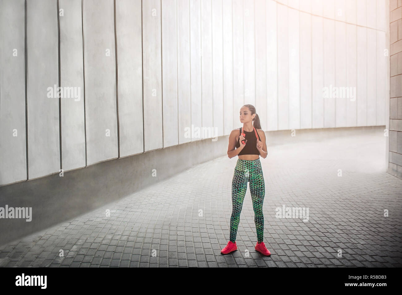 Girl rope neck hi-res stock photography and images - Alamy