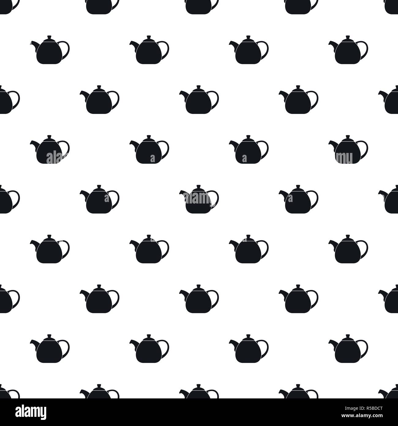 Pot bellied teapot Stock Vector Images - Alamy