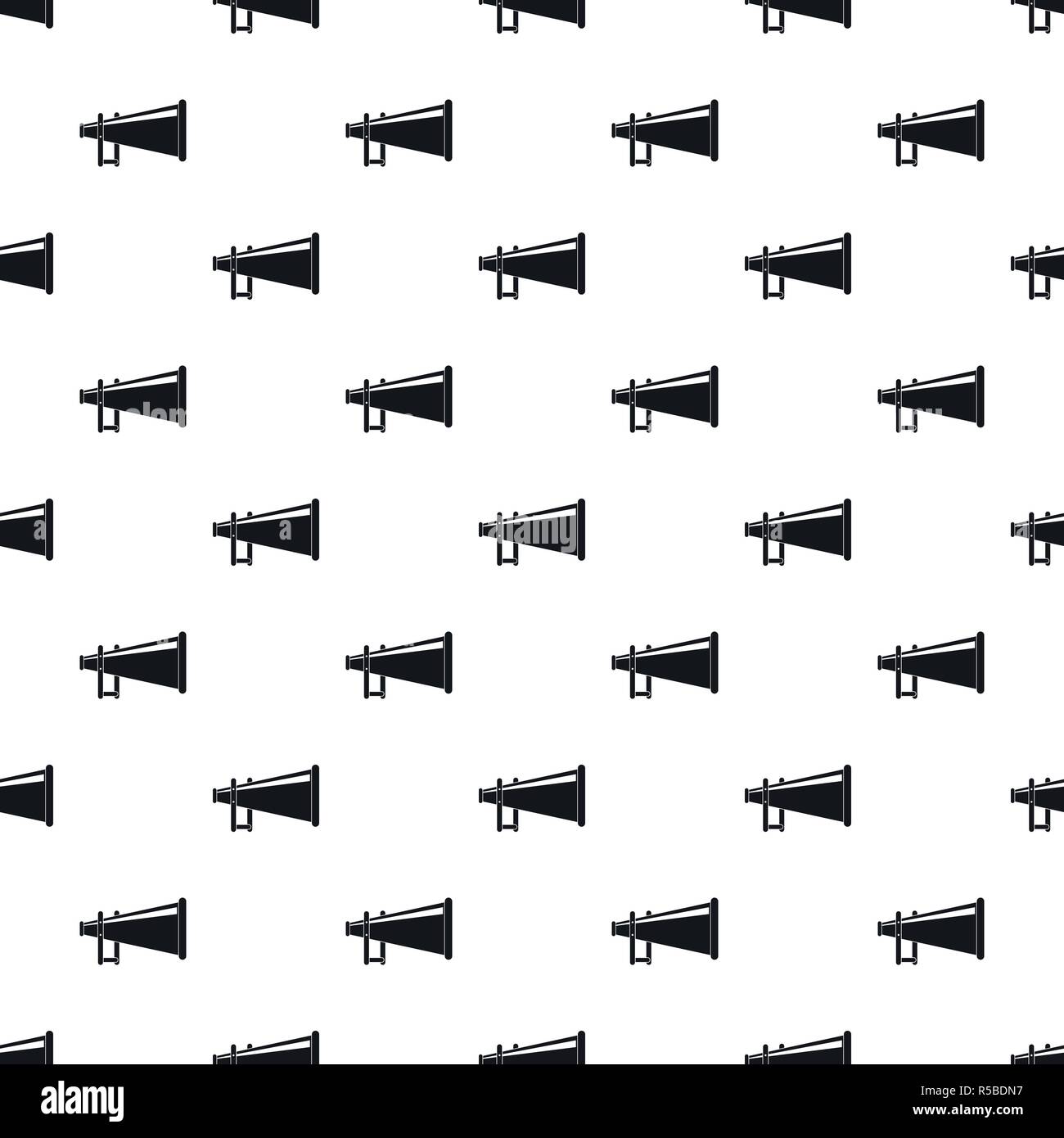 Portable megaphone pattern seamless vector repeat geometric for any web design Stock Vector ...