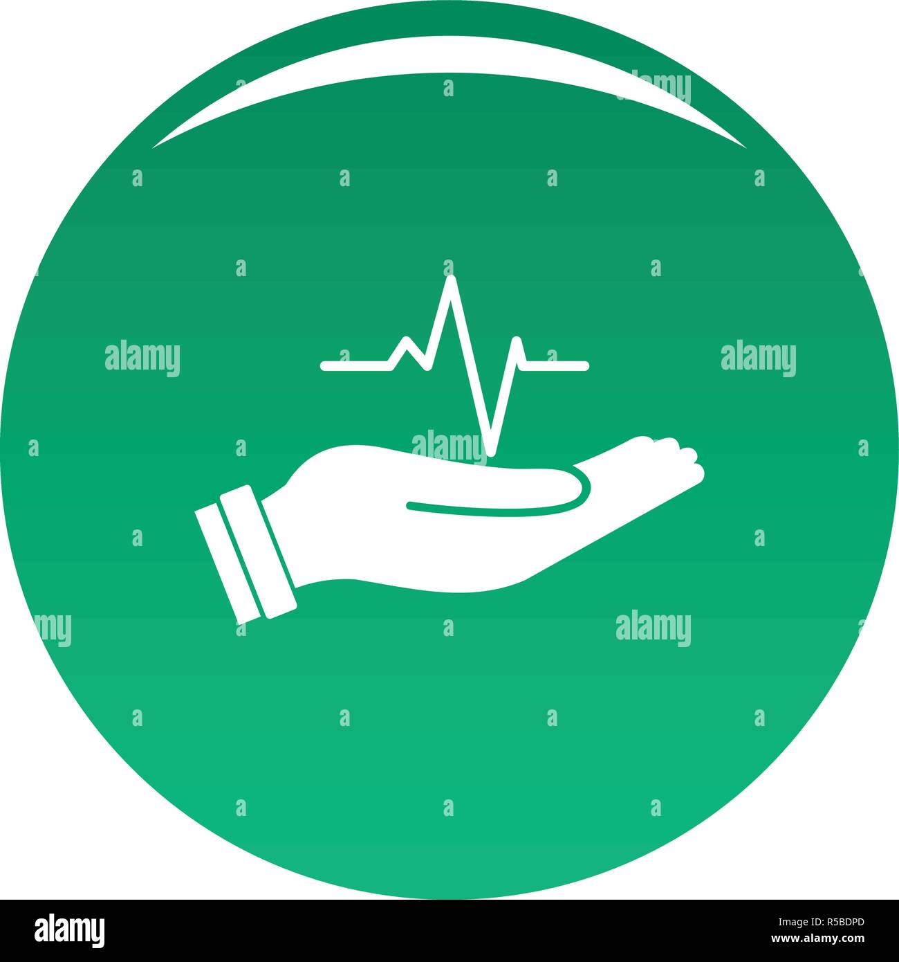 Heartbeat icon. Simple illustration of heartbeat vector icon for any ...