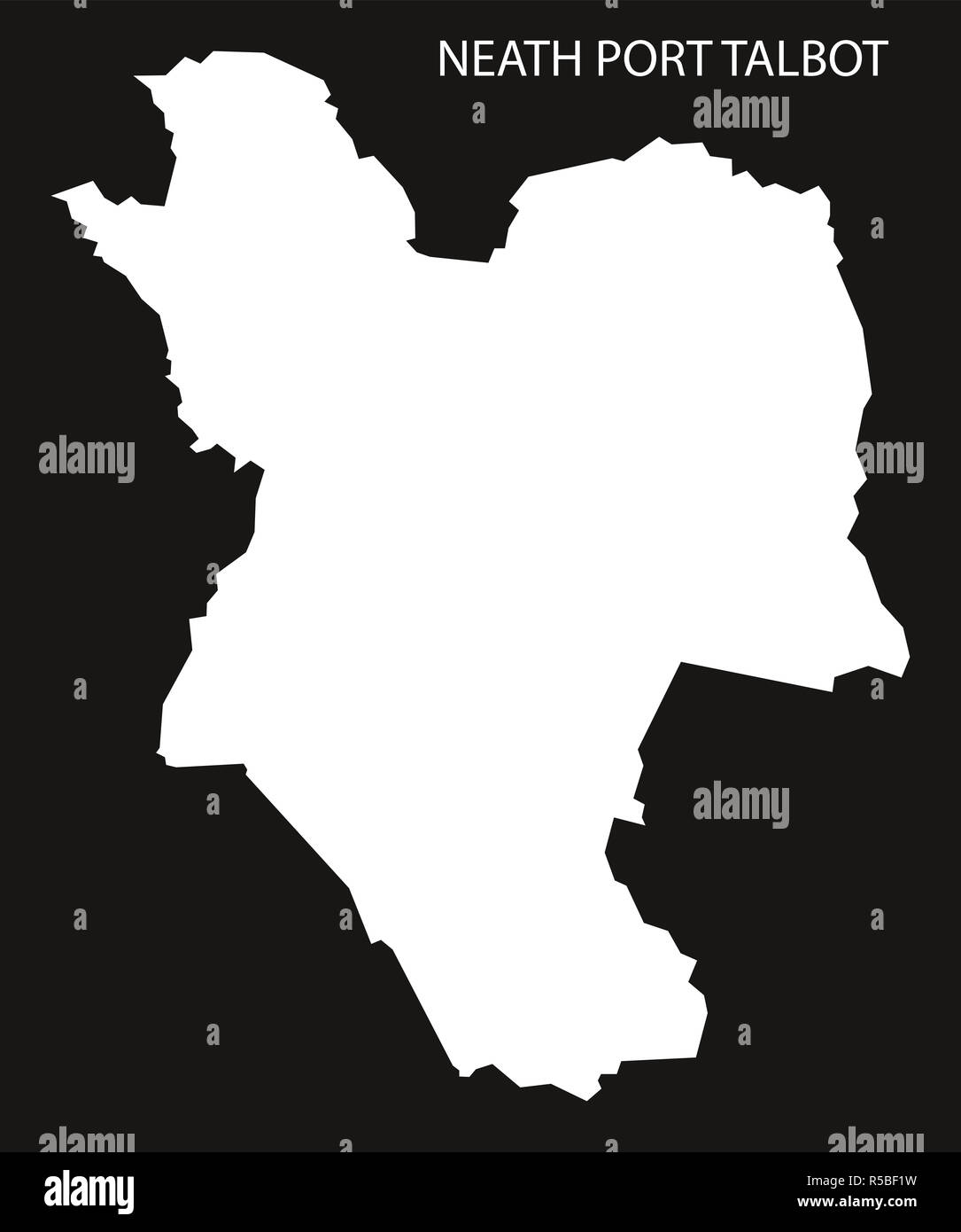 Map of port talbot hi-res stock photography and images - Alamy