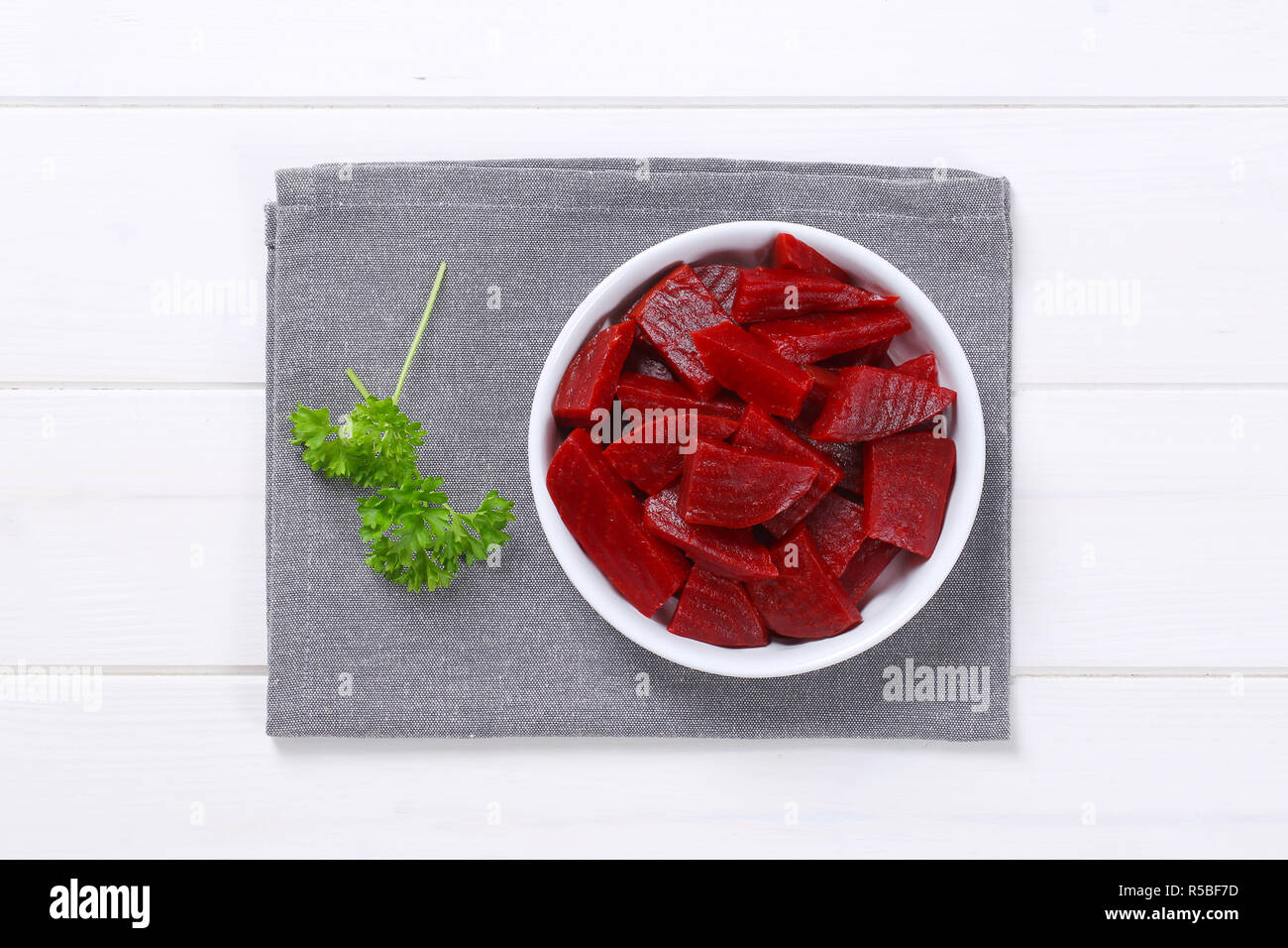 sliced and pickled beetroot Stock Photo - Alamy