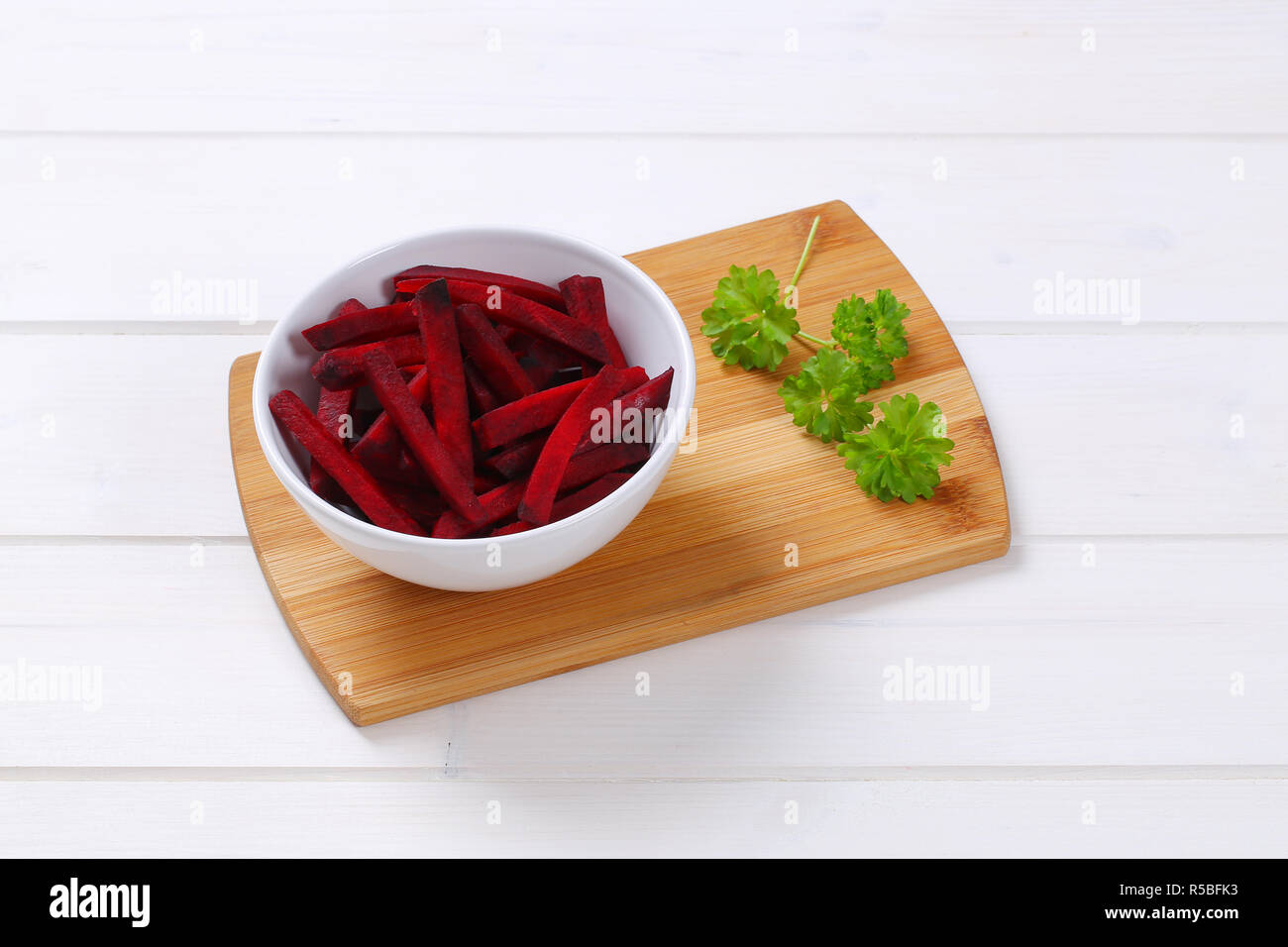 beetroot cut into strips Stock Photo - Alamy
