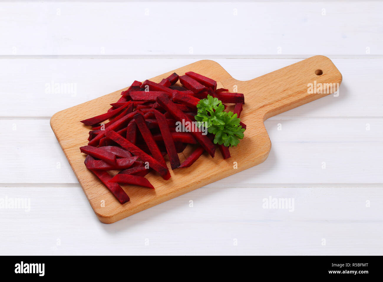 beetroot cut into strips Stock Photo - Alamy