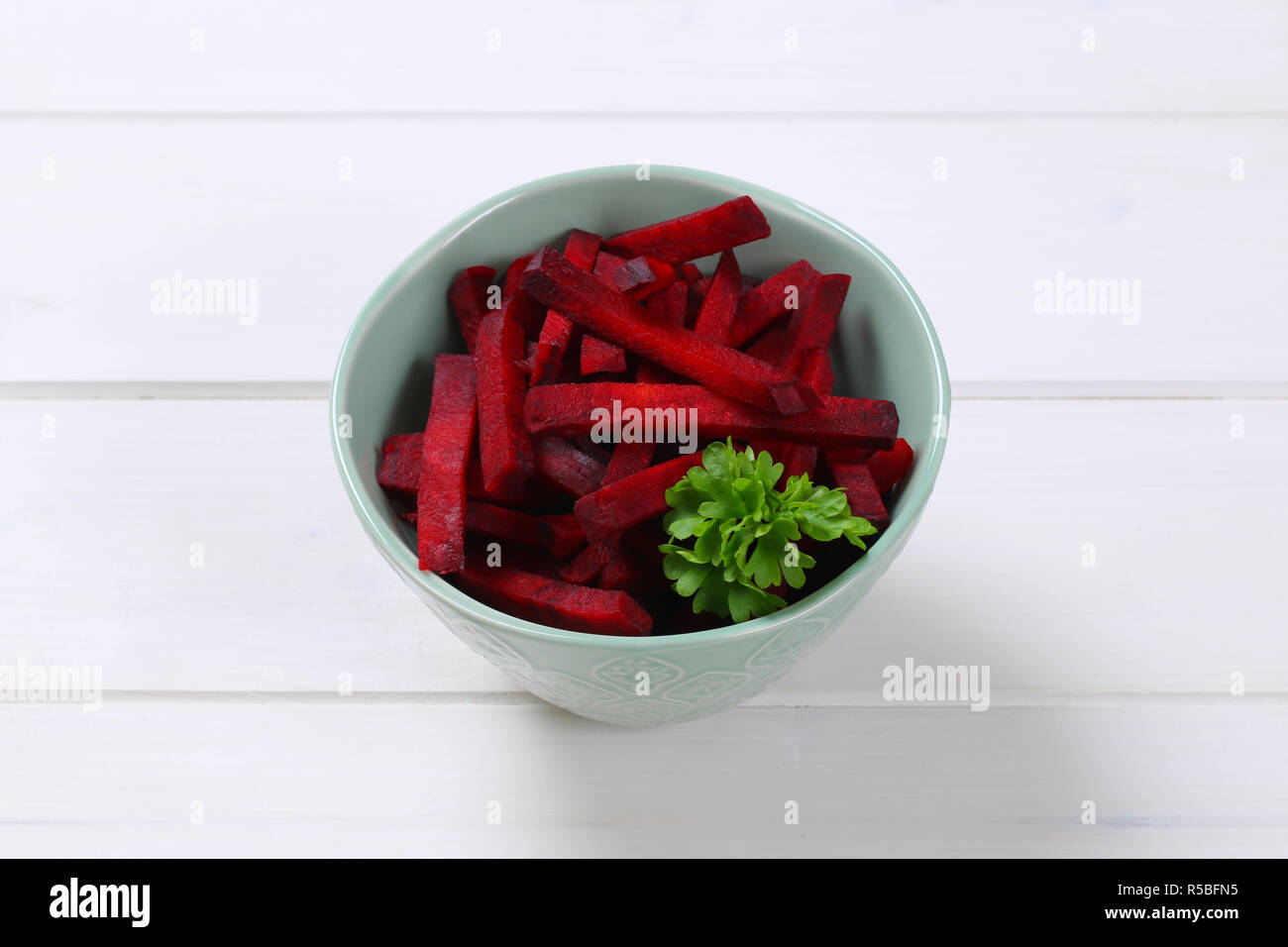 beetroot cut into strips Stock Photo - Alamy