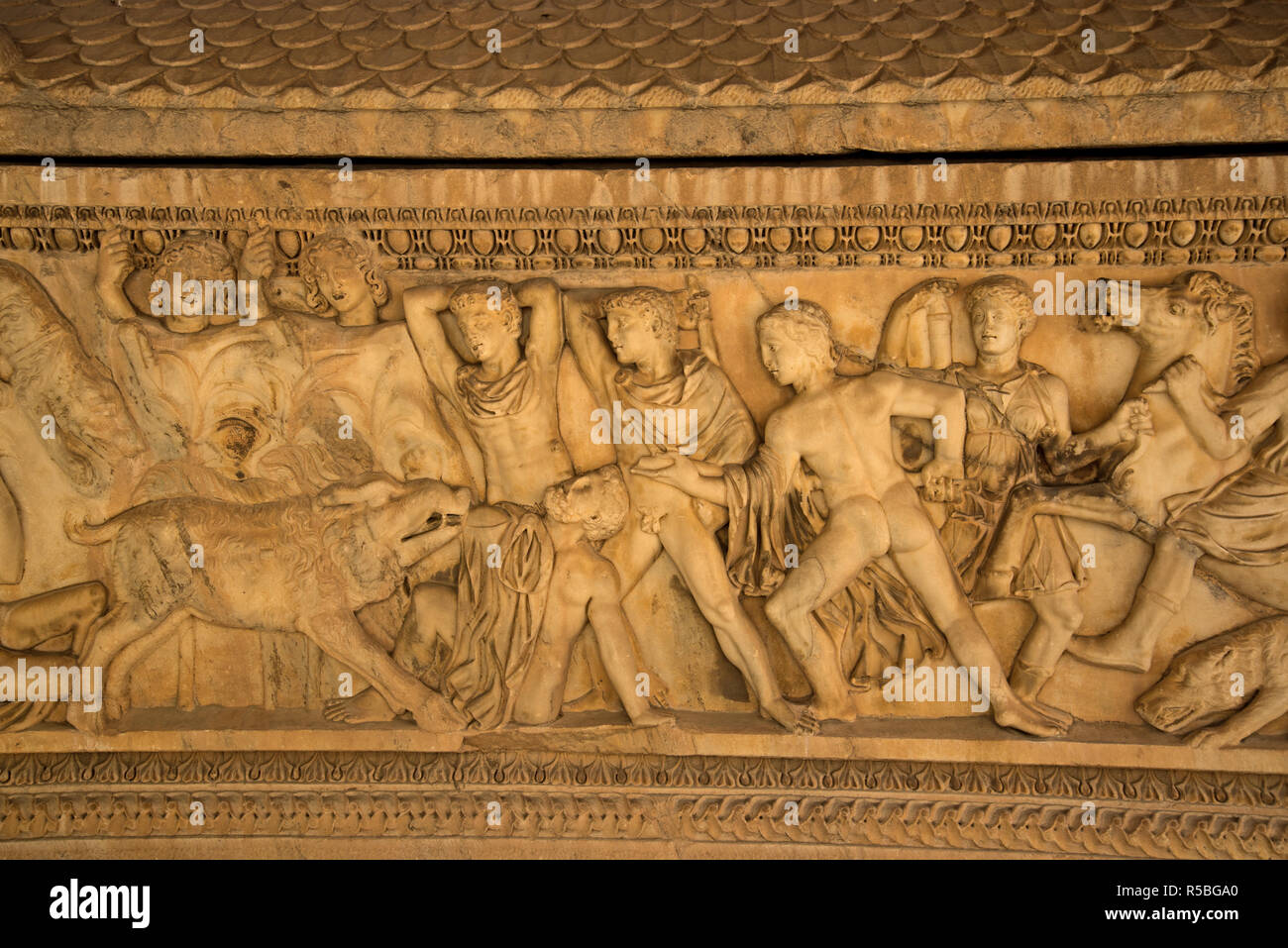 Photo at the archaeological site of Elefsina, Greece Stock Photo - Alamy