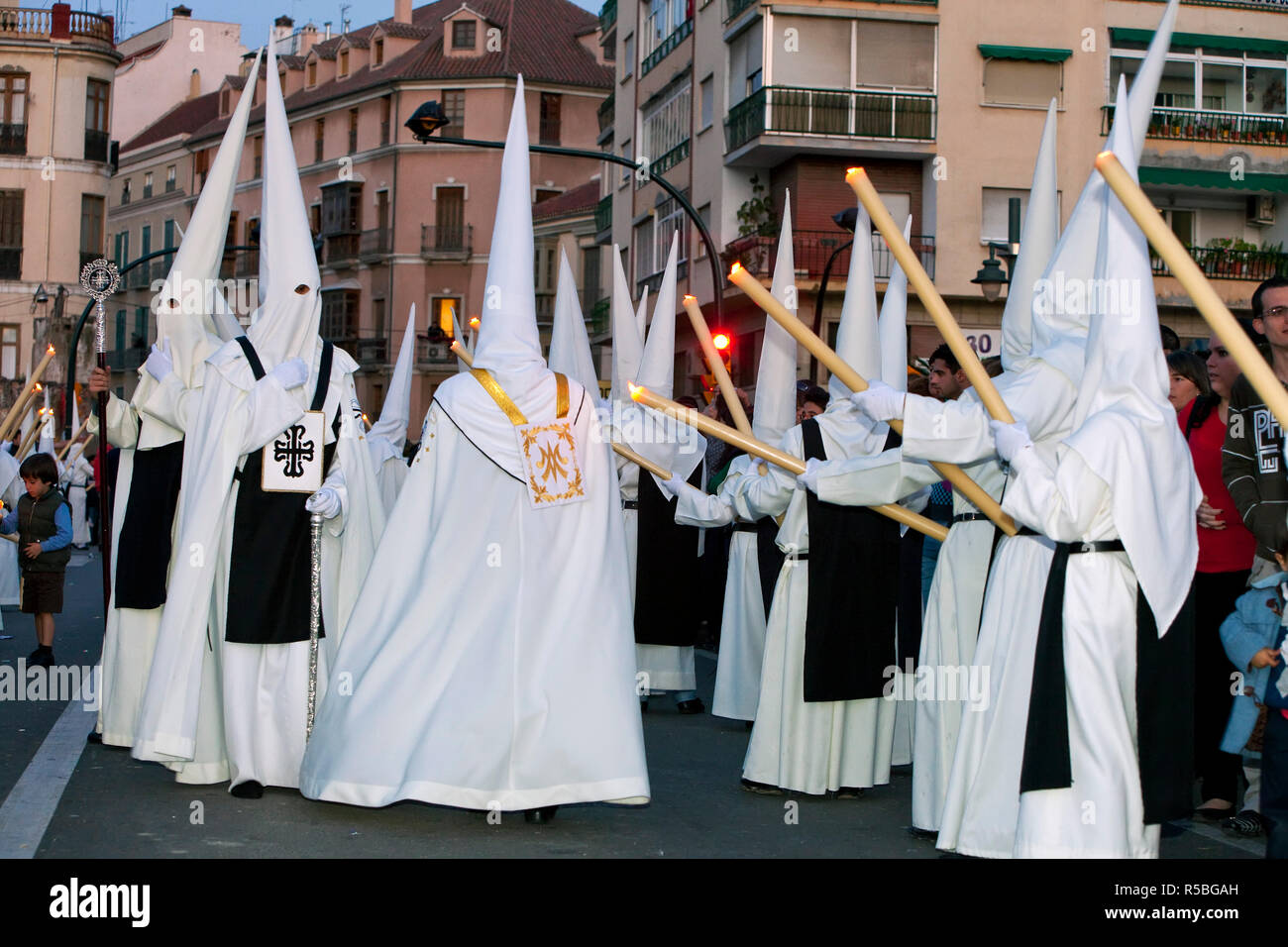 Semana Santa, (Holy Week) celebrations, Malaga, Andalucia, Spain Stock ...