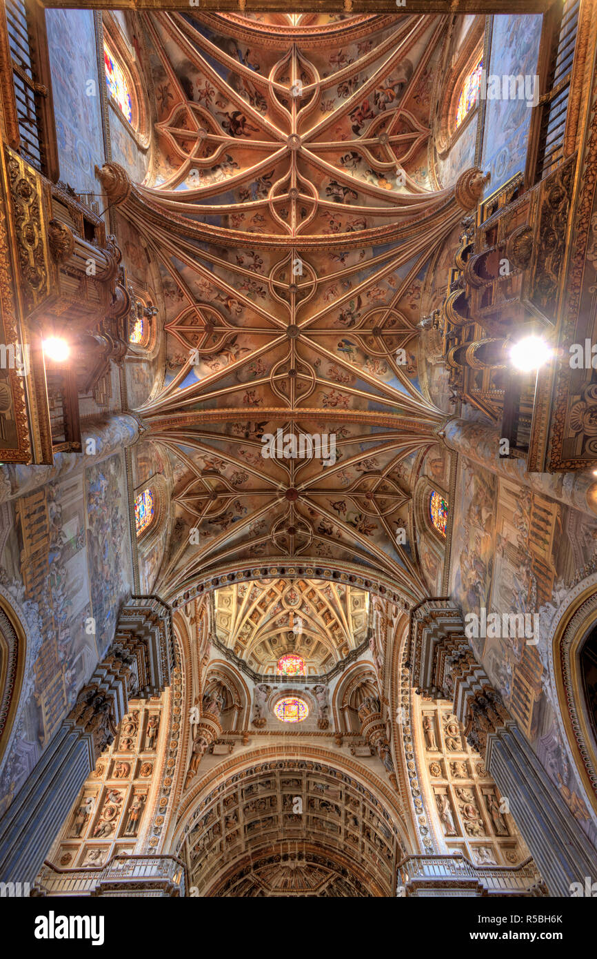Spain, Andalucia, Granada, San Jeronimo Monastery, Basilica Stock Photo ...