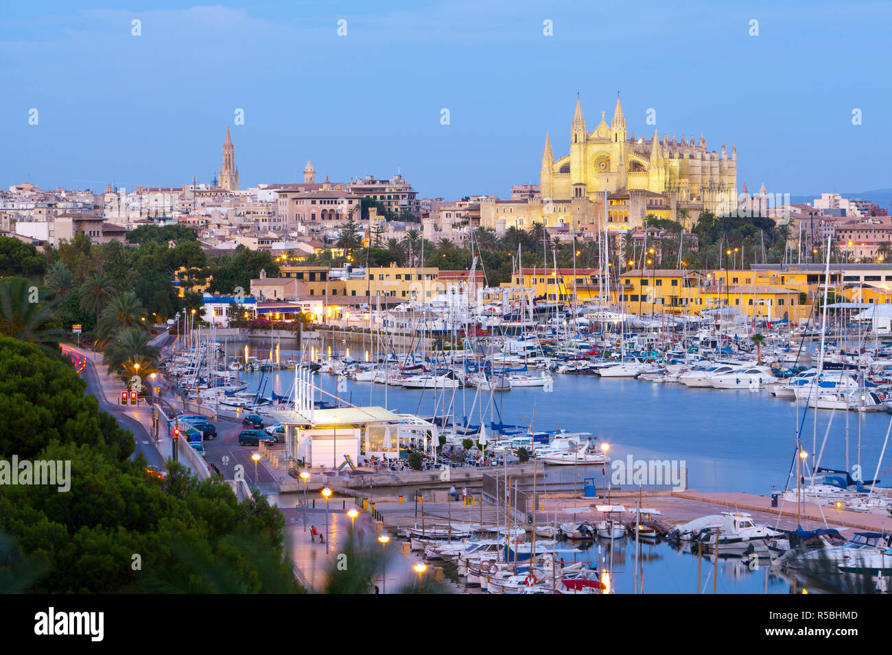 Skyline Palma De Mallorca Stock Photos & Skyline Palma De Mallorca ...