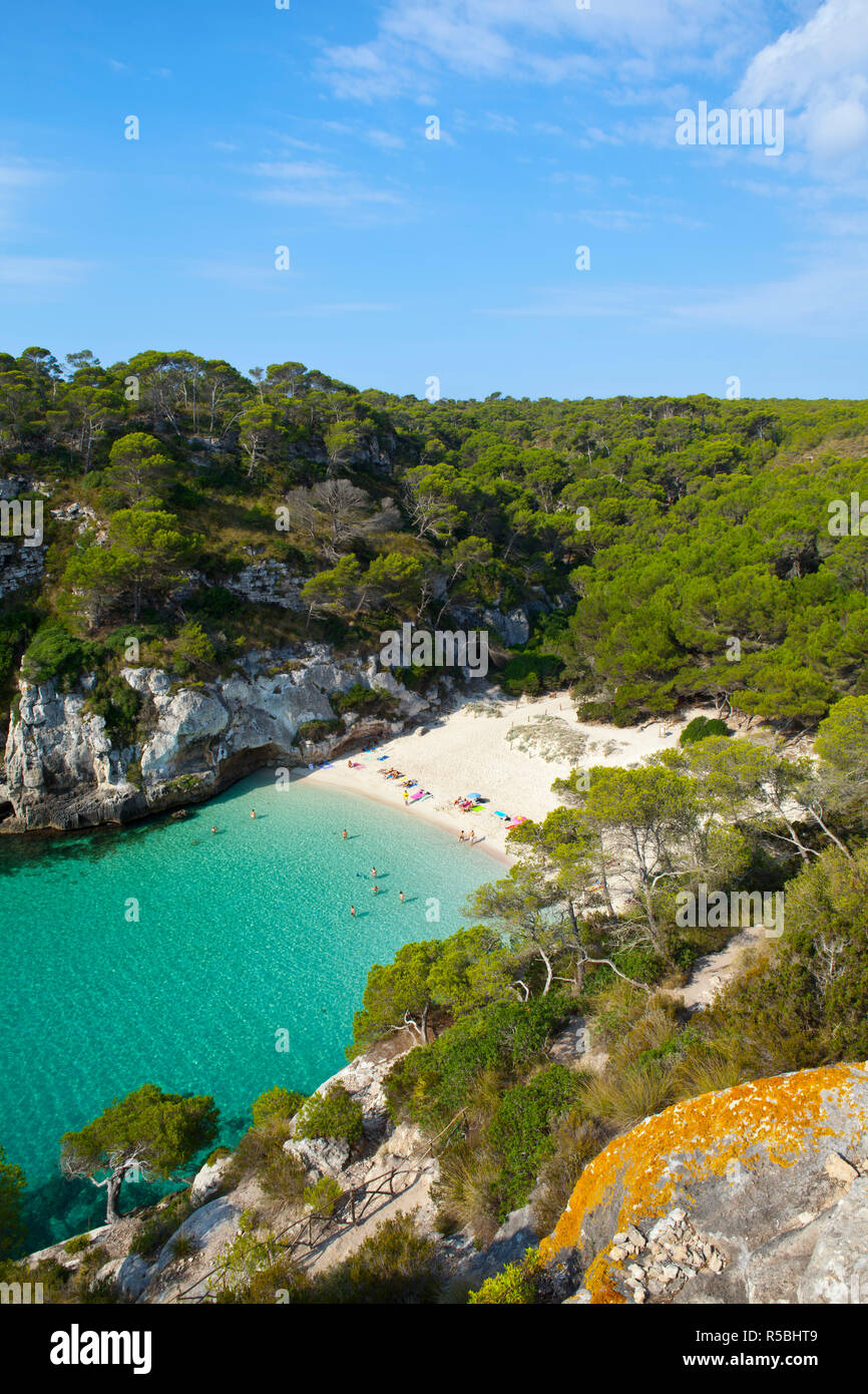 Cala macarelleta menorca hi-res stock photography and images - Alamy