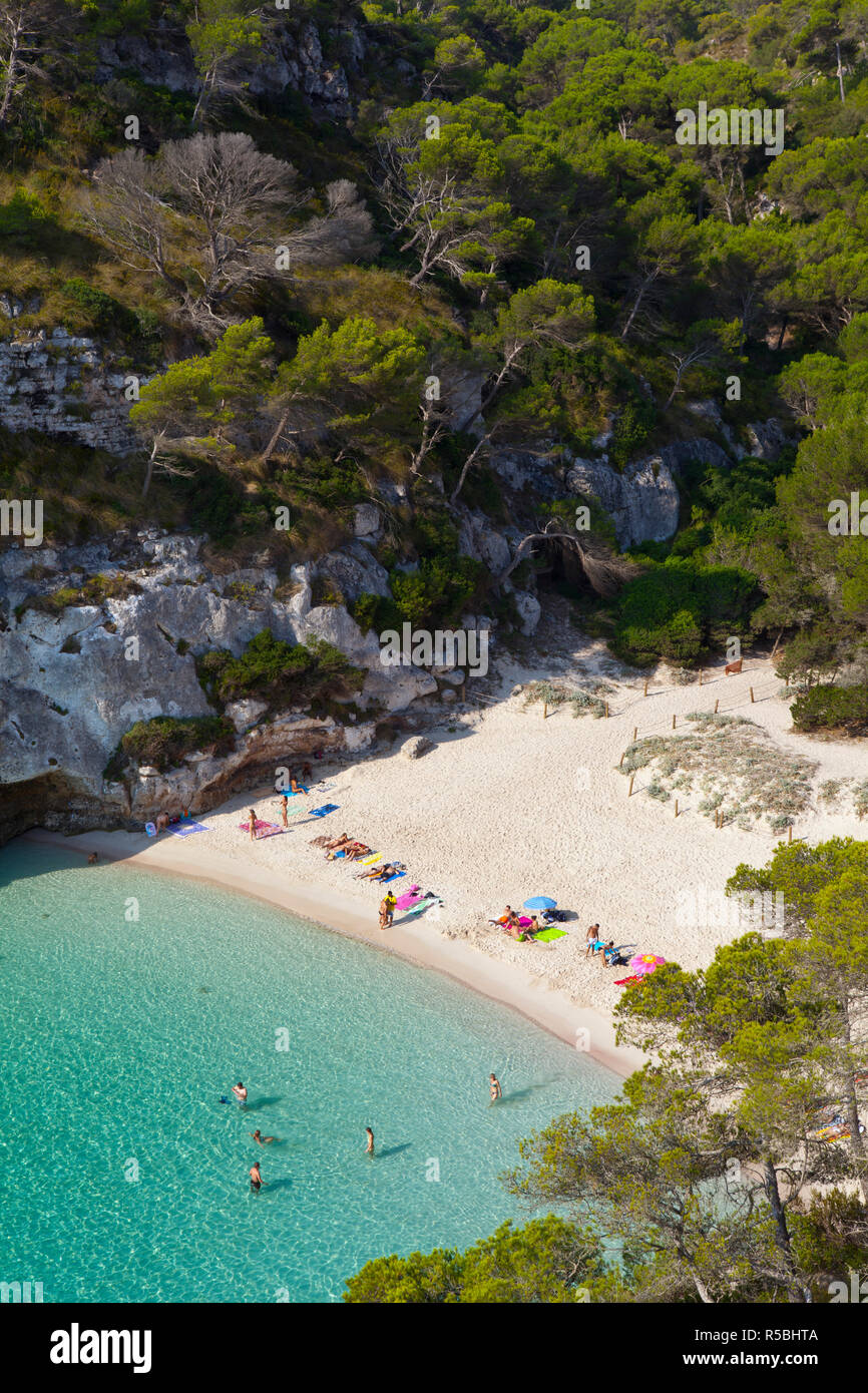 Cala macarelleta beach hi-res stock photography and images - Alamy