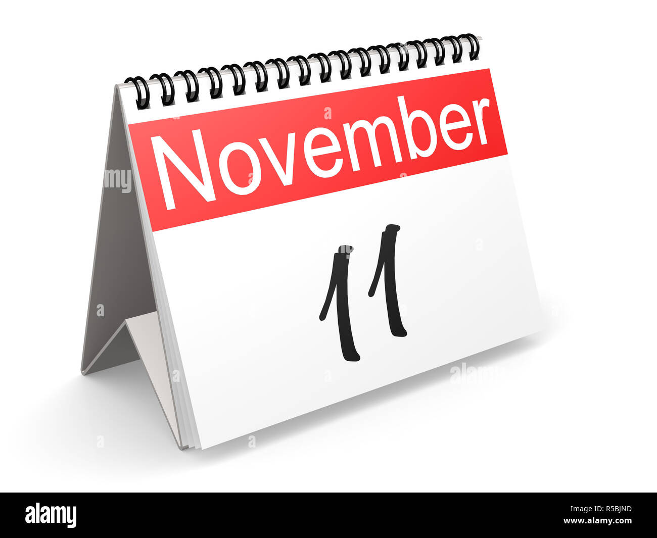 Number 11 calendar Cut Out Stock Images & Pictures - Alamy