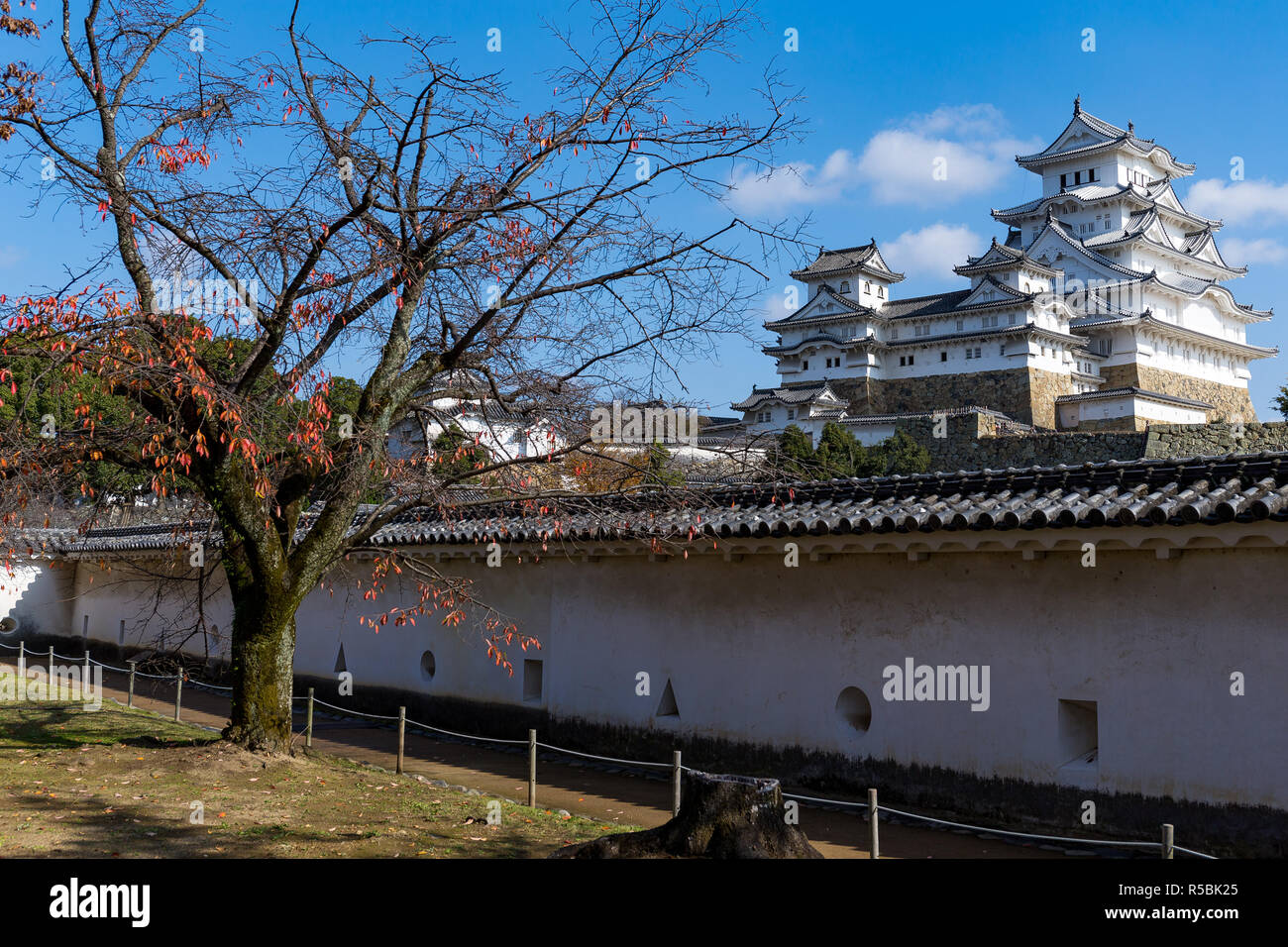 Japanese Himeiji Castle Stock Photo - Alamy