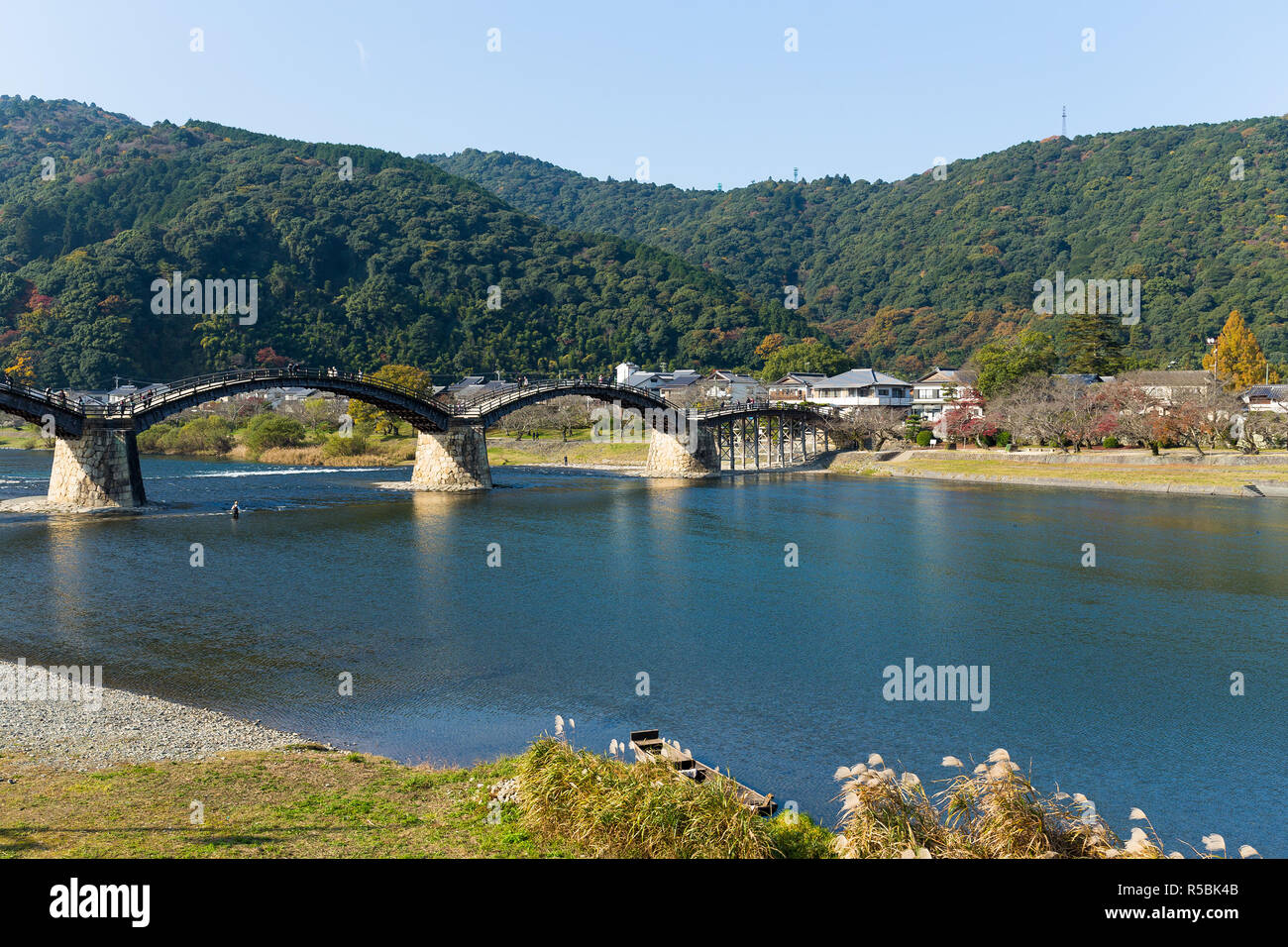 Traditional Kintai Bridge Stock Photo - Alamy