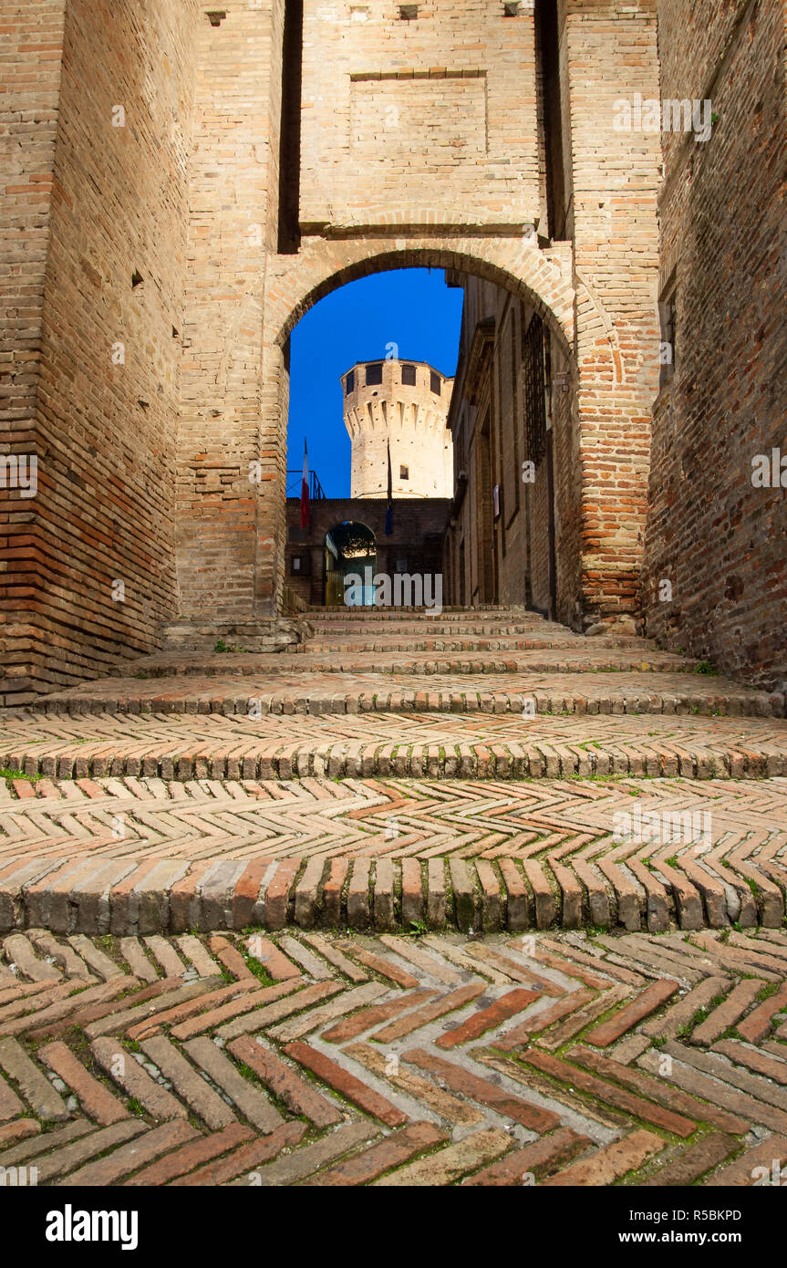 The Gradara Fortress Stock Photo - Alamy