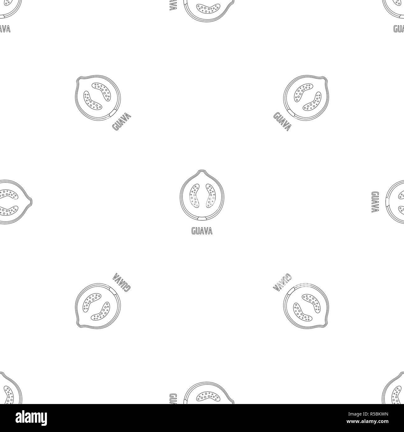 Tropical guava Black and White Stock Photos & Images - Alamy