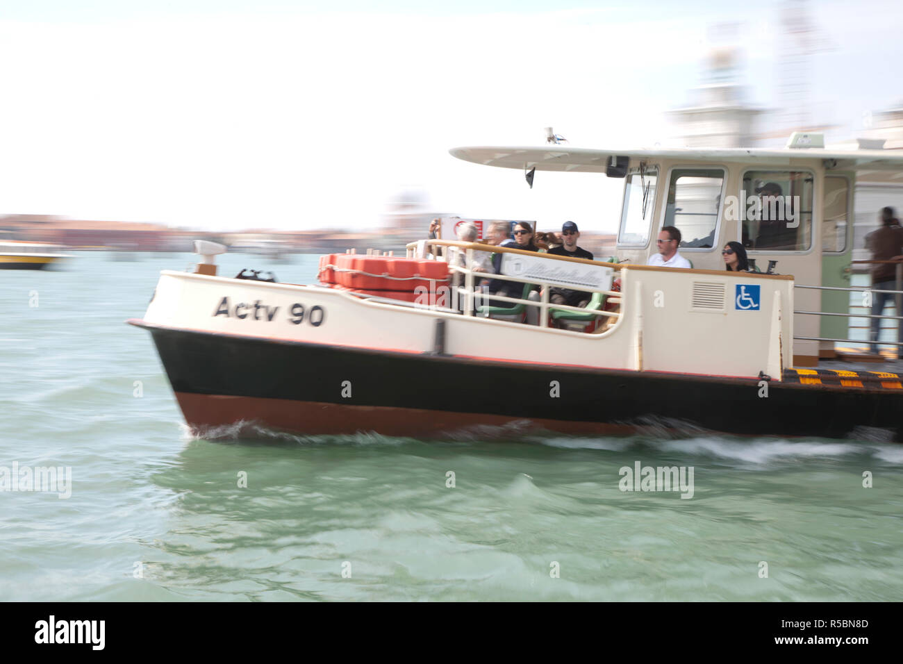 Vaporetto (water bus), Venice, Italy Stock Photo - Alamy