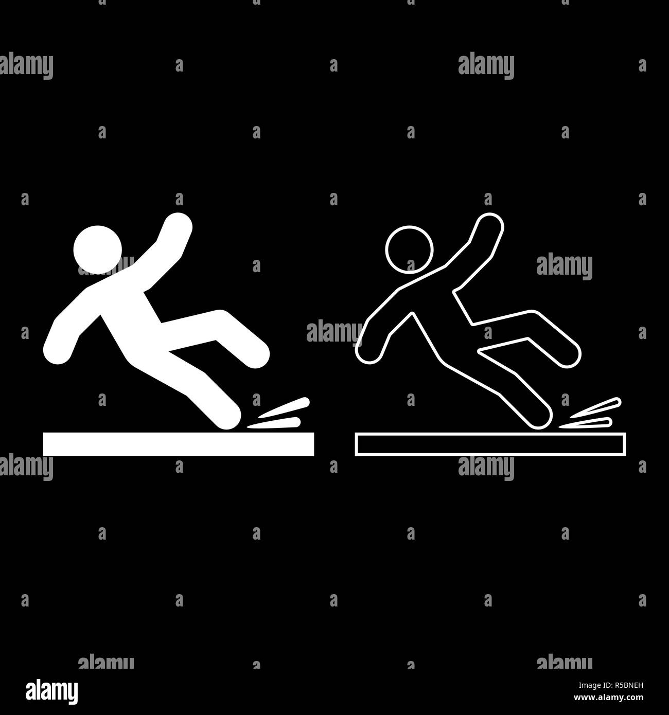 Balance warning Stock Vector Images - Alamy