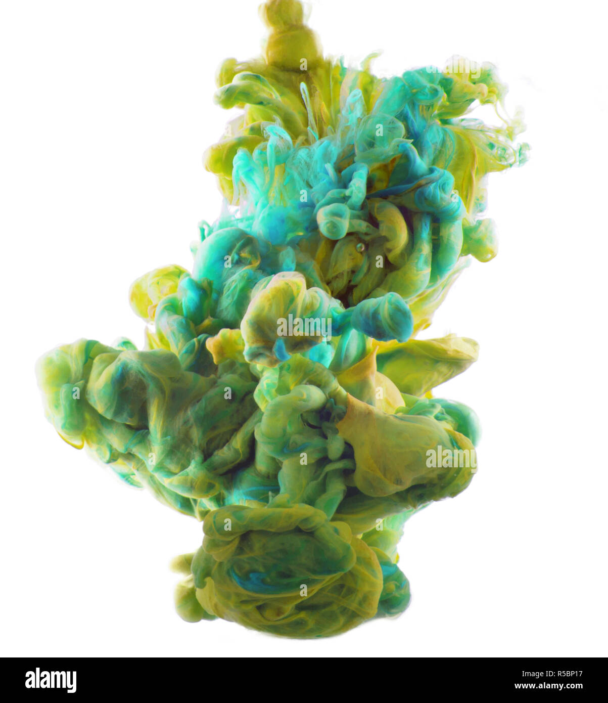 Ink in water Stock Photo - Alamy