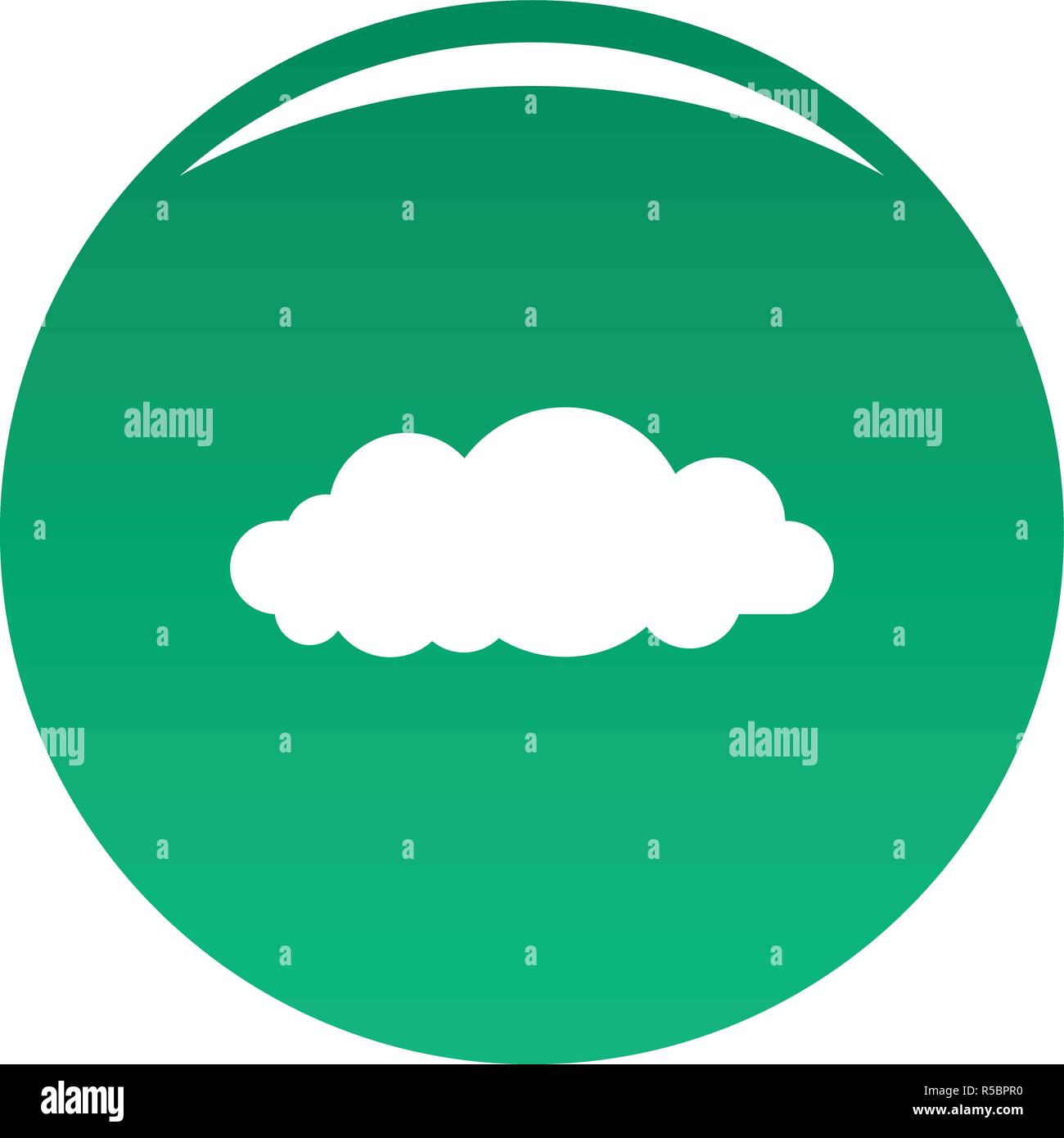 Altocumulus icon. Simple illustration of altocumulus vector icon for ...