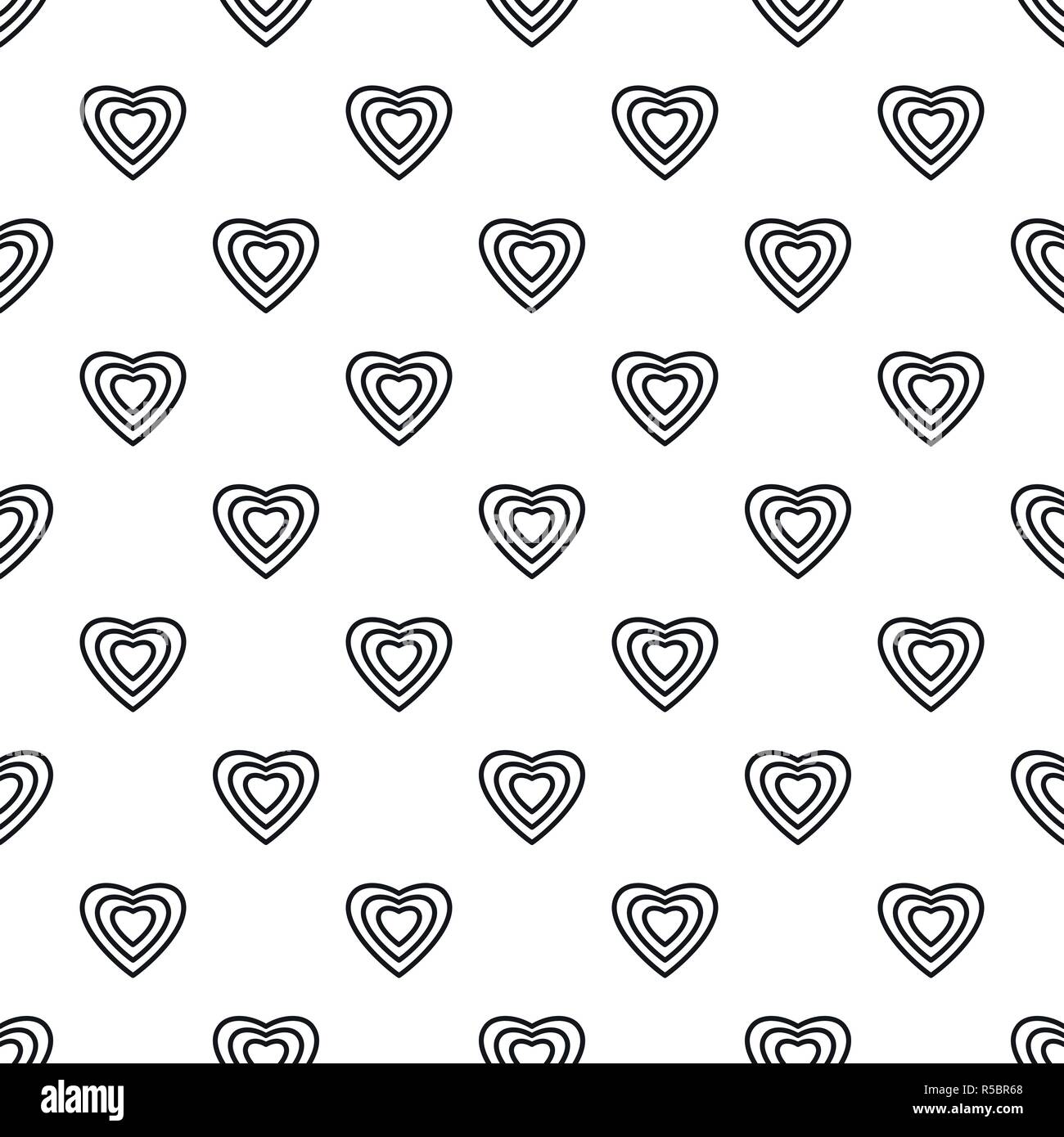 Human heart pattern seamless vector repeat geometric for any web design ...