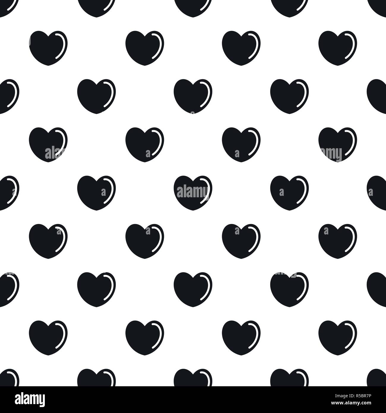 Poisoned heart pattern seamless vector repeat geometric for any web ...