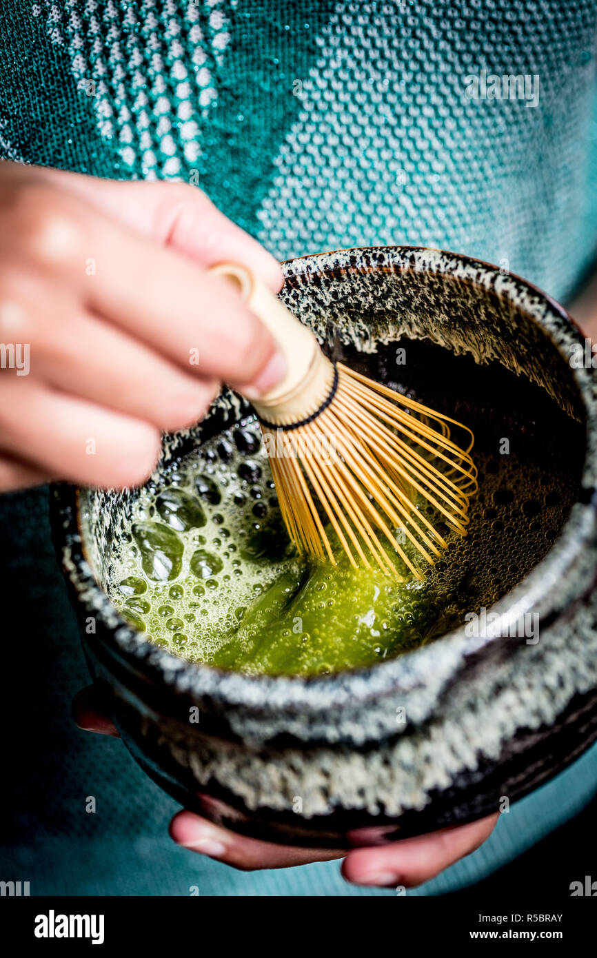 Matcha preparing hi-res stock photography and images - Alamy