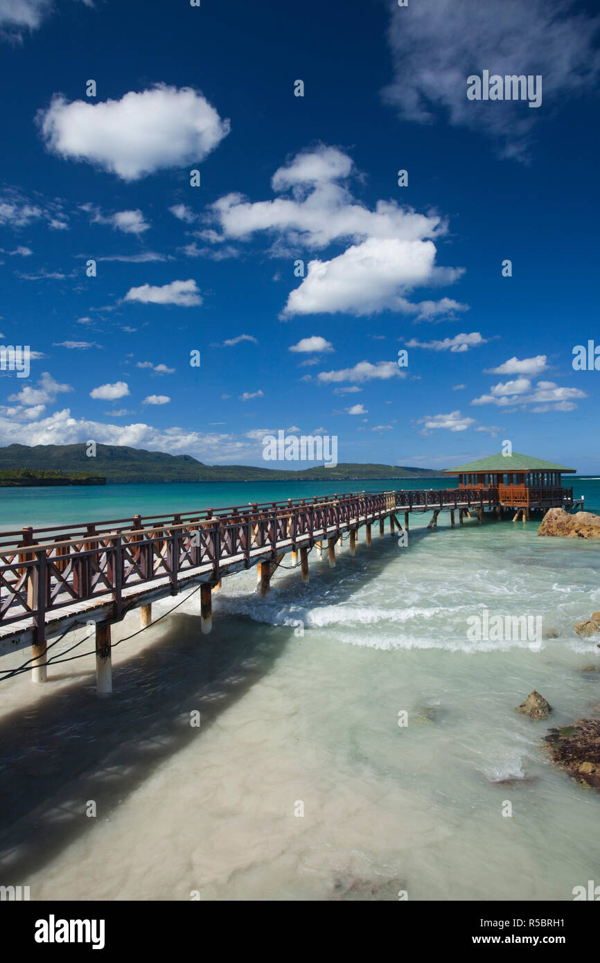 Dominican Republic, Samana Peninsula, Las Galeras, Playa Rincon beach ...
