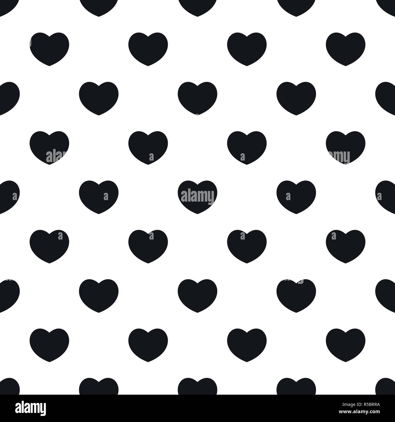 Sympathetic heart pattern seamless vector repeat geometric for any web ...