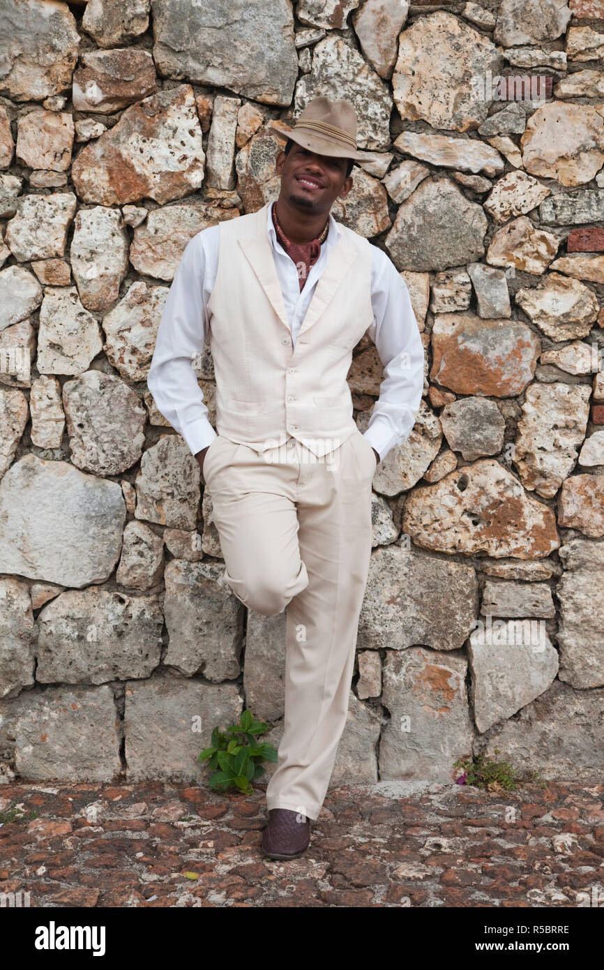 Dominican Republic, La Romana, Altos de Chavon, Dominican male dancer ...