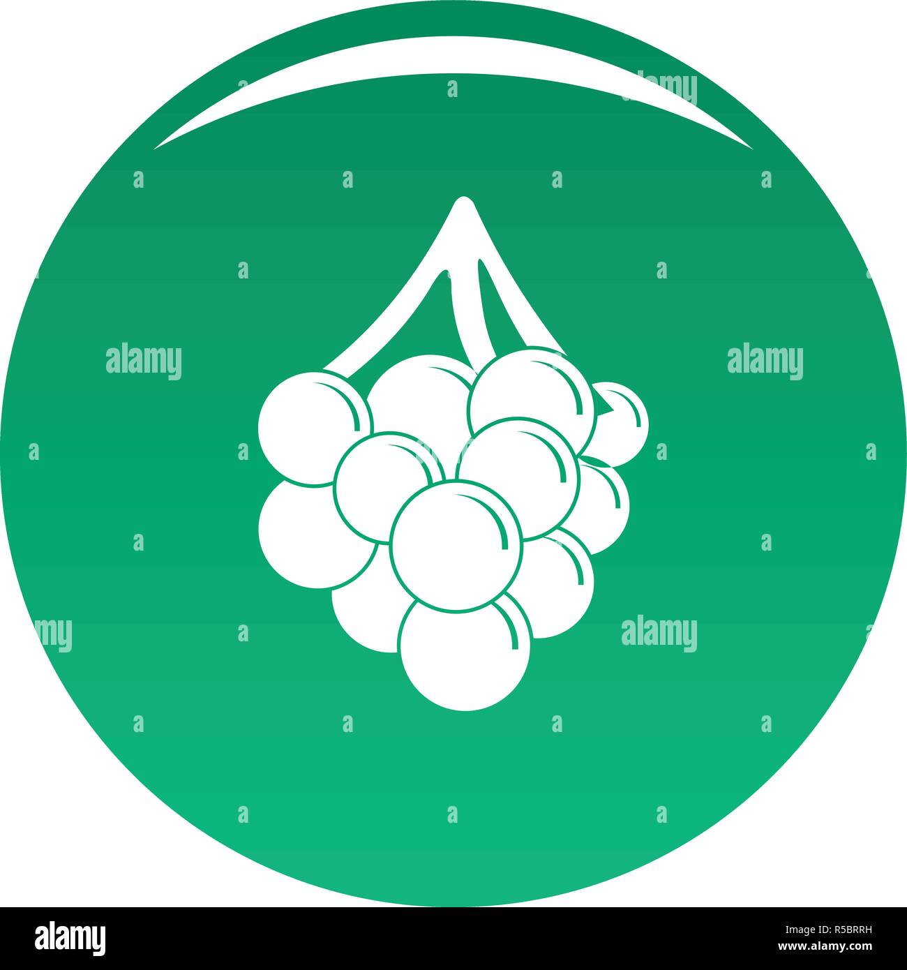 Grape icon. Simple illustration of grape vector icon for any design ...