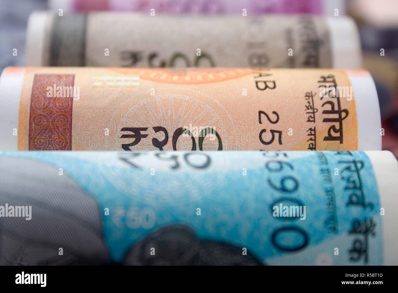 Indian currency series hi-res stock photography and images - Alamy