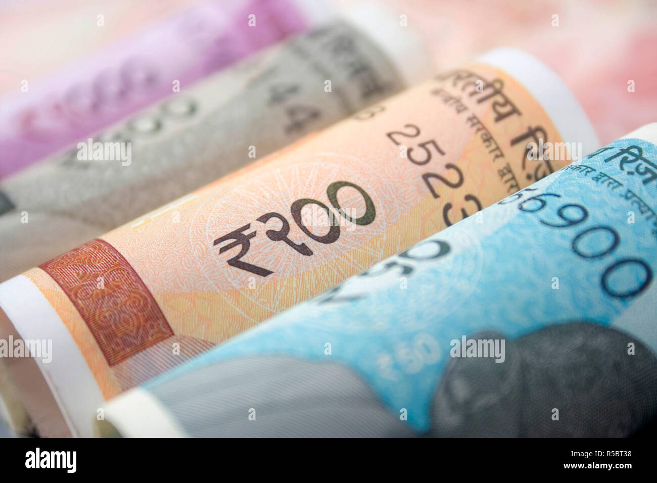 Indian currency series hi-res stock photography and images - Alamy