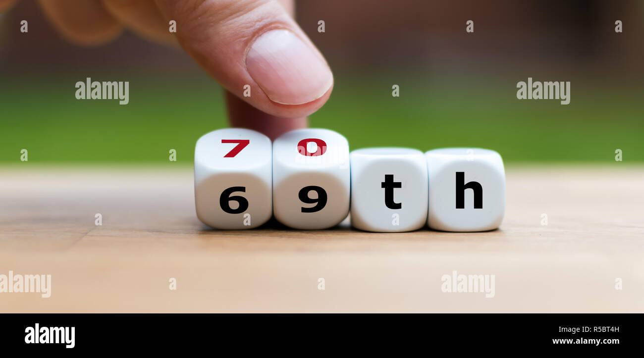 69 birthday logo hi-res stock photography and images - Alamy