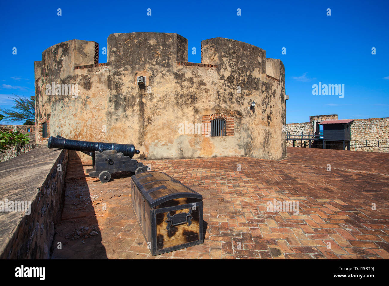 Dominican Republic, Puerto Plata, Fort San Felipe Stock Photo - Alamy