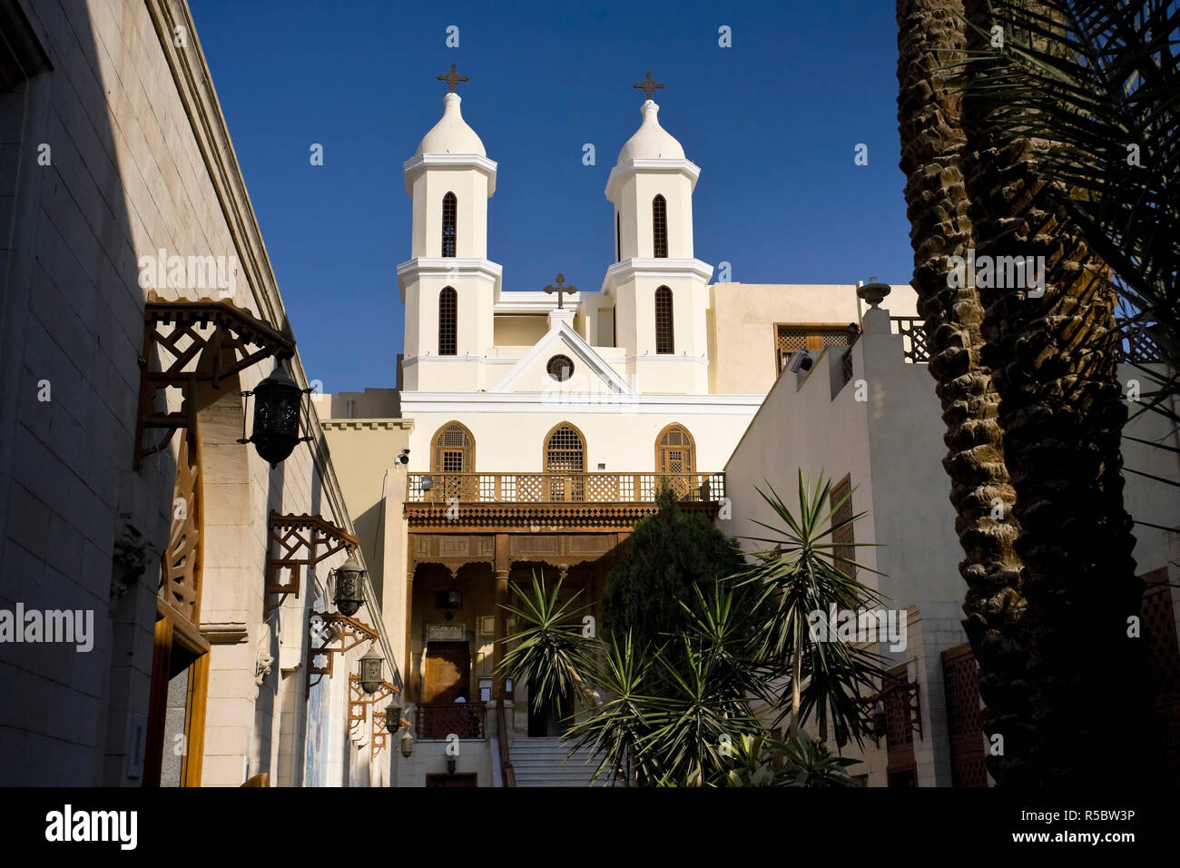 Egypt, Cairo, Coptic Quarter, Hanging Church or St Virgin Mary's ...