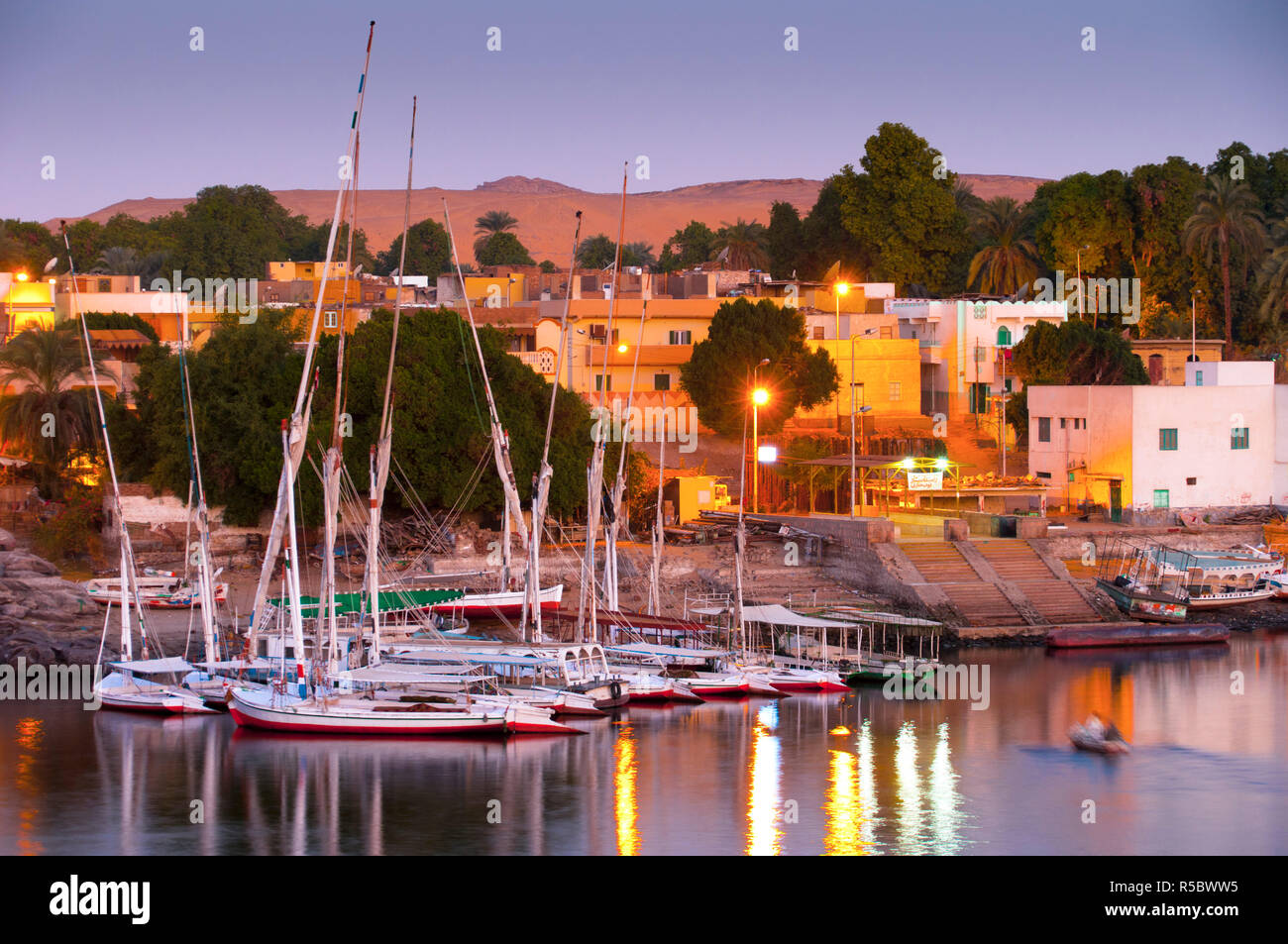 Egypt, Upper Egypt, Aswan, River Nile Stock Photo - Alamy