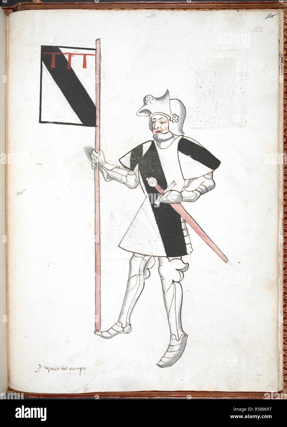 Medieval knights manuscript hi-res stock photography and images - Alamy