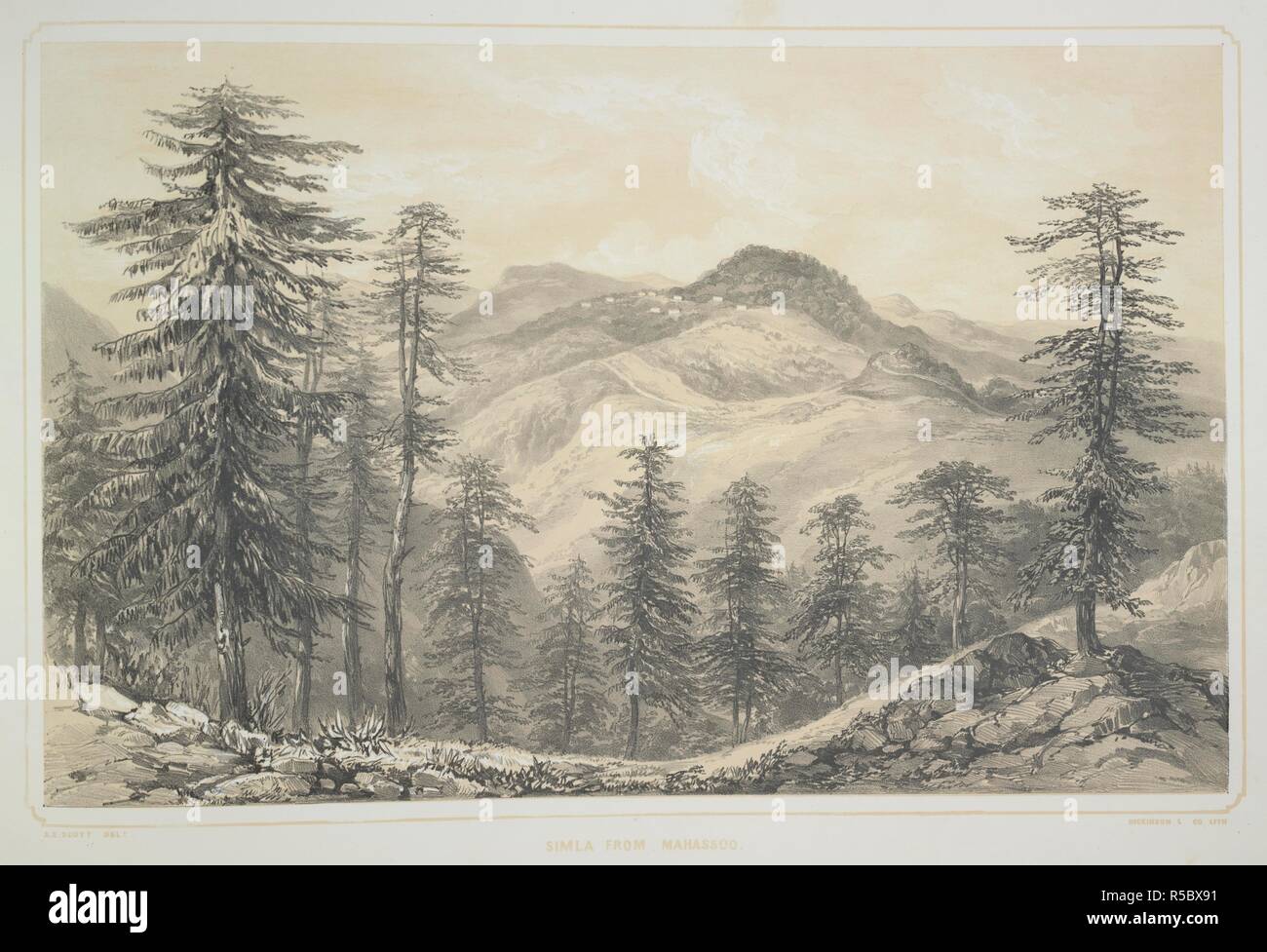 Simla valley hi-res stock photography and images - Alamy