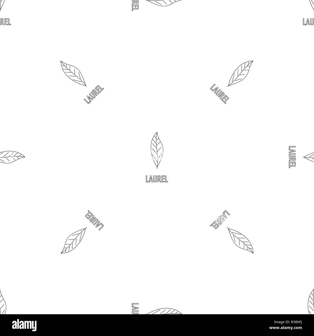 Laurel leaf pattern hi-res stock photography and images - Alamy