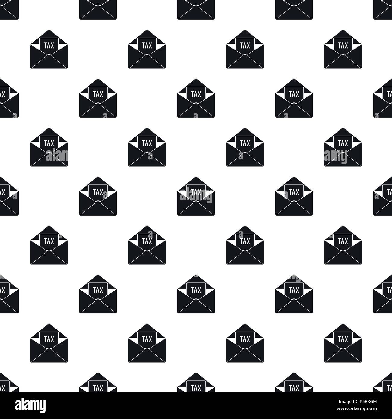 Tax email pattern seamless vector repeat geometric for any web design ...