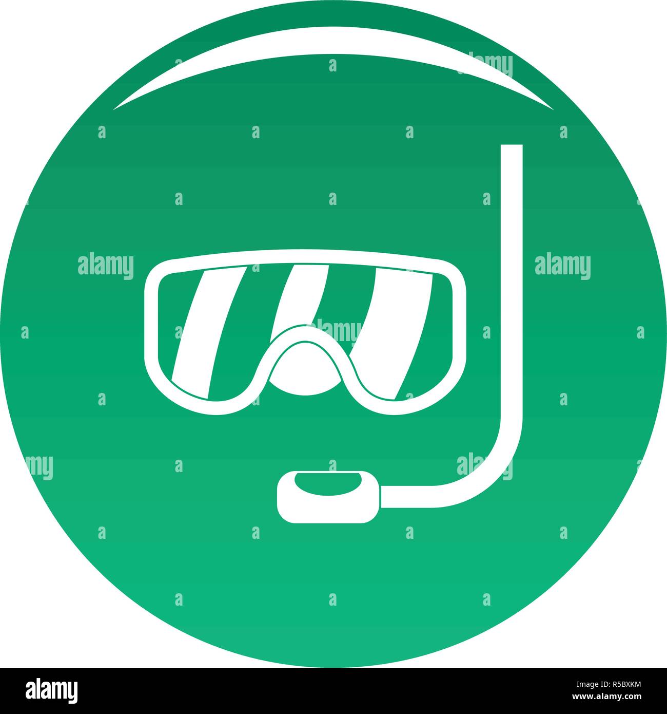 Scuba mask icon. Simple illustration of scuba mask vector icon for any ...