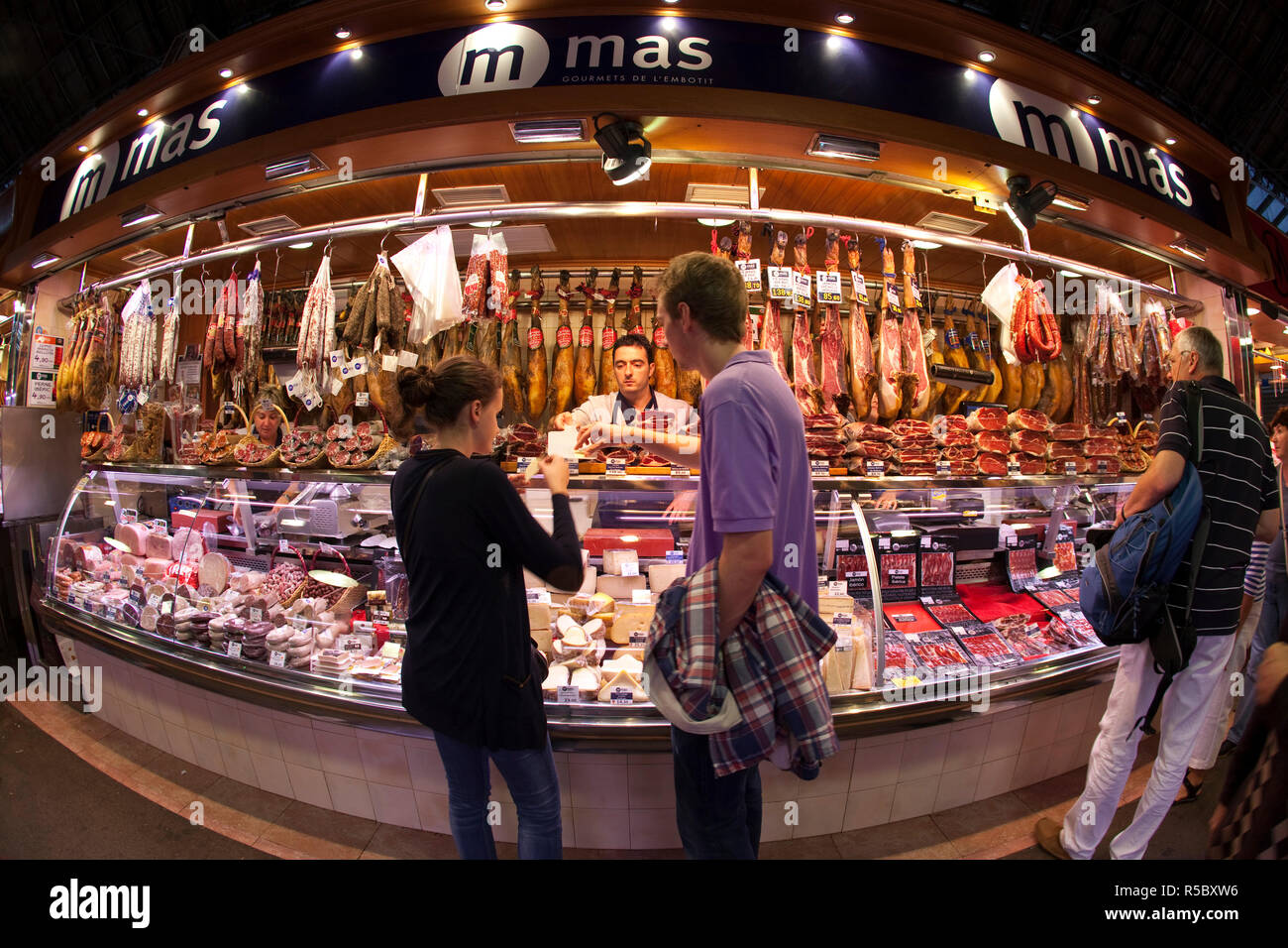 Barcelona meat hi-res stock photography and images - Alamy