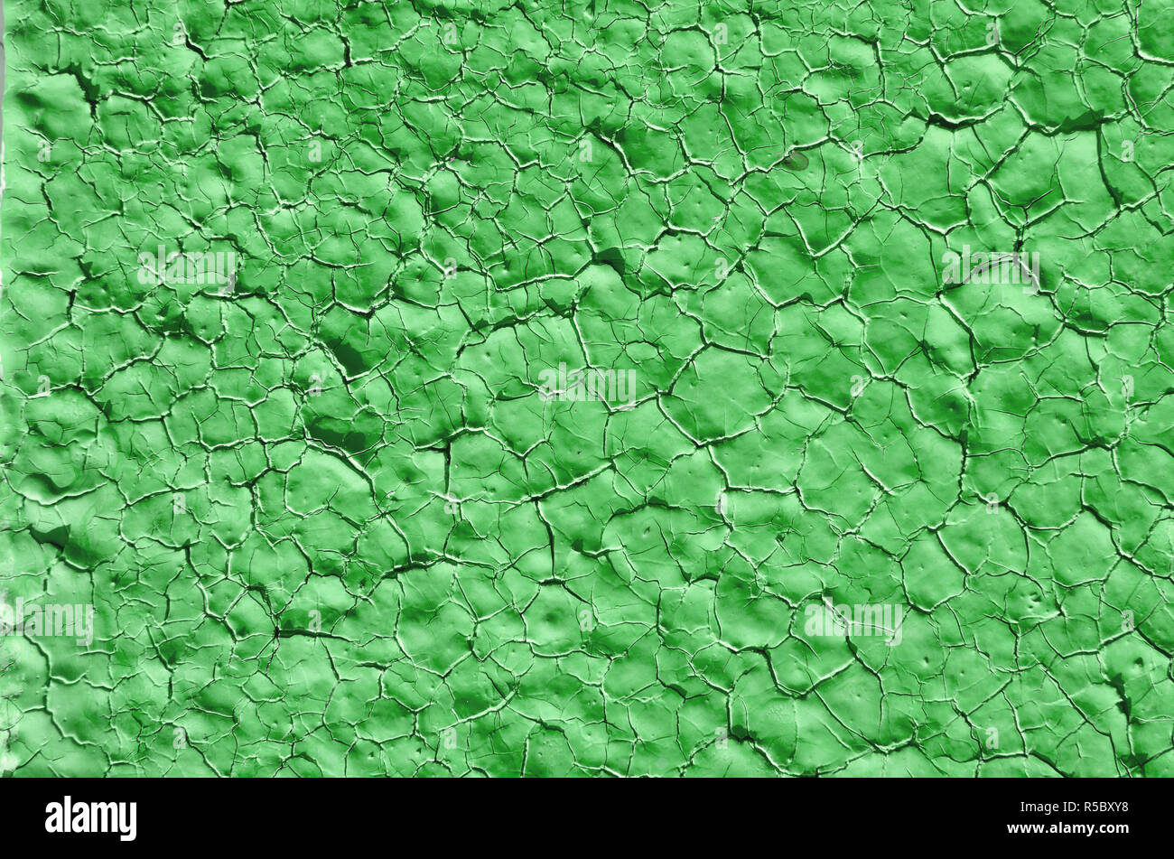Texture of old paint on metal green color Stock Photo - Alamy